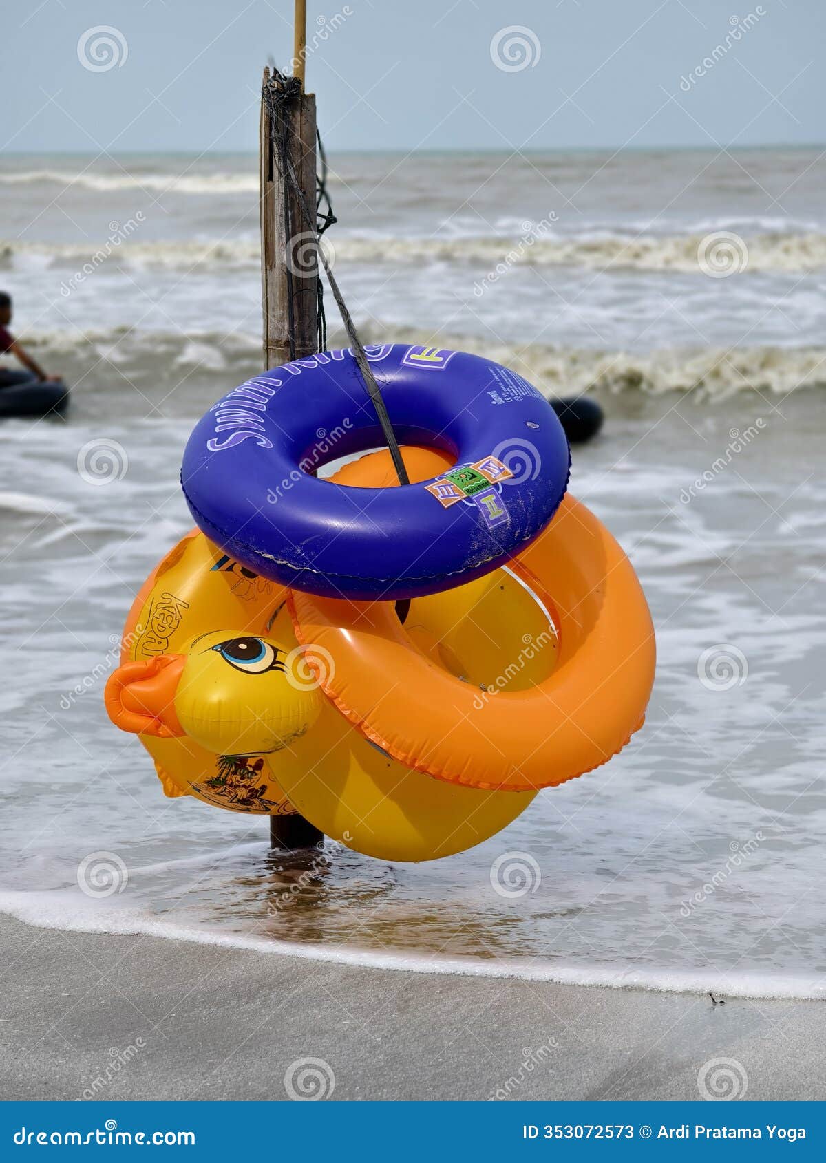 Plastic Duck for Swimming Aids Editorial Stock Photo - Image of aids ...