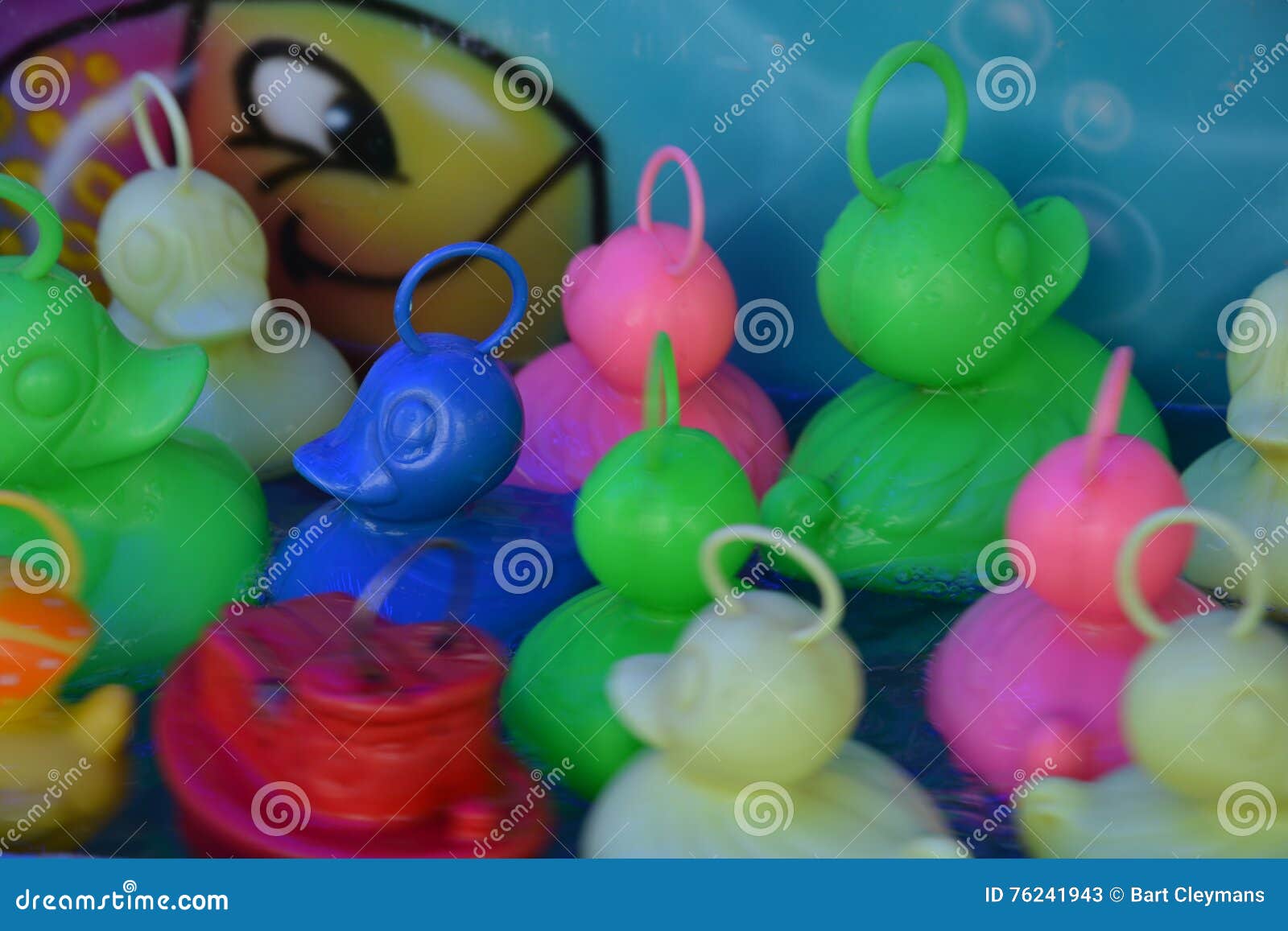 Plastic ducks stock image. Image of animal, plastic, gent - 76241943
