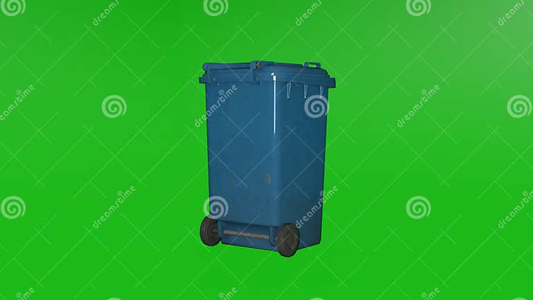 Plastic dustbin stock image. Image of background, text - 336701261