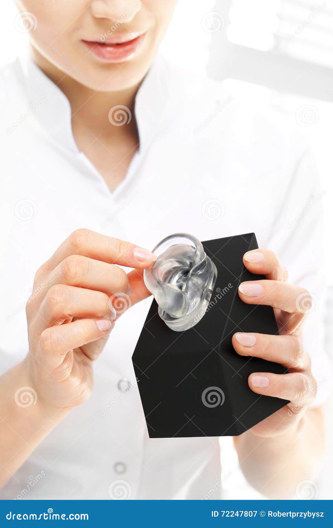 Plastic ears. stock image. Image of laryngologist, ears - 72247807