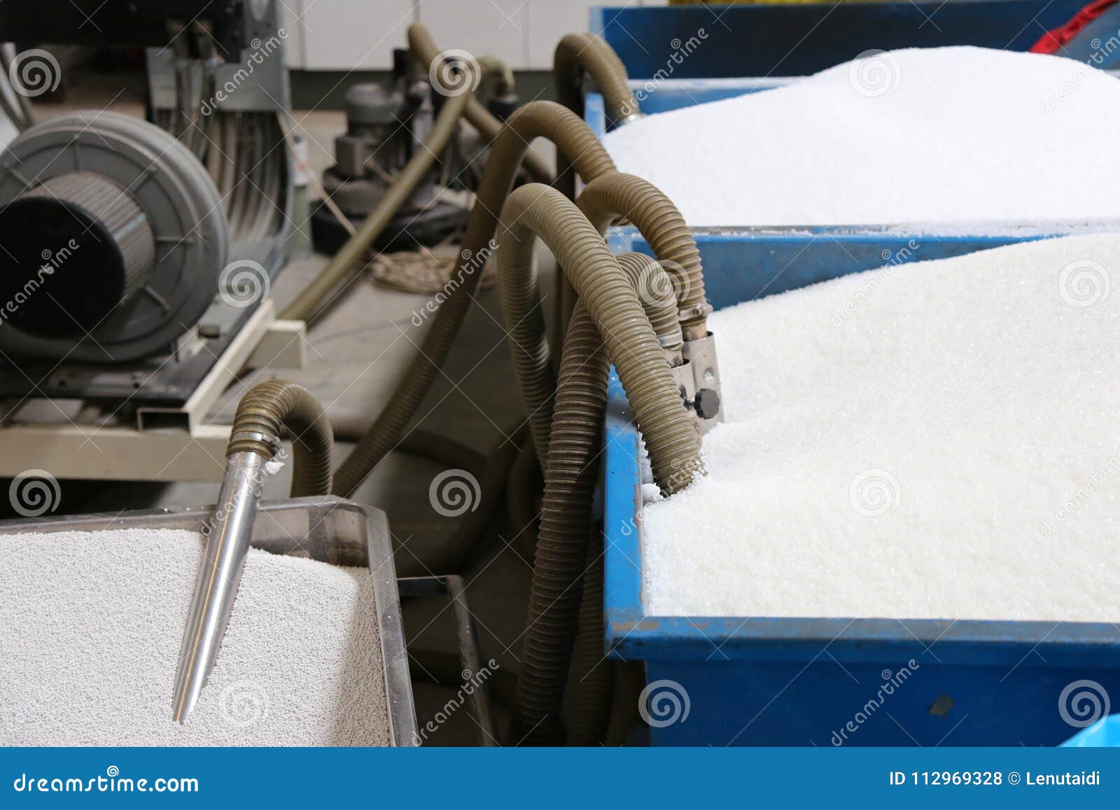 Plastic Ecological - Industrial Manufacturing Machine Stock Photo ...