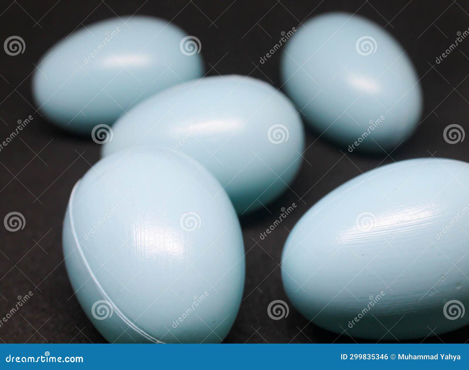 Plastic Egg Toy on Black Background Stock Photo - Image of easter ...