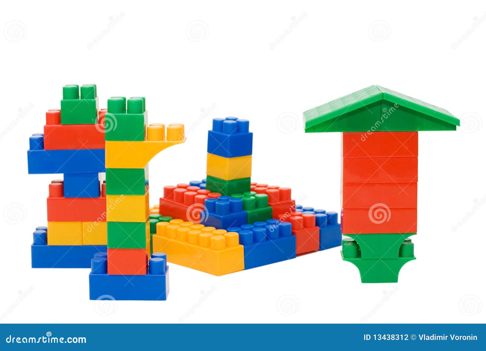 Plastic Elements Blocks for the Designer Stock Photo - Image of ...