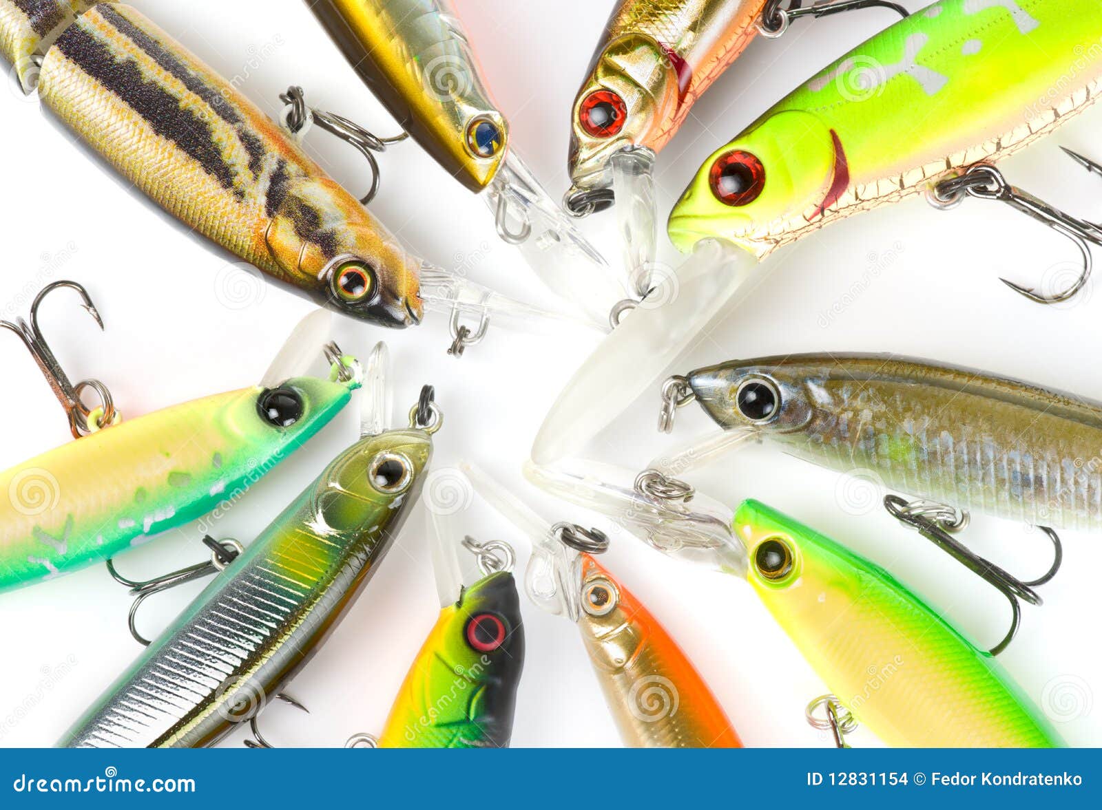 Plastic Fishing Lures Macro Shot Stock Photo - Image of closeup ...