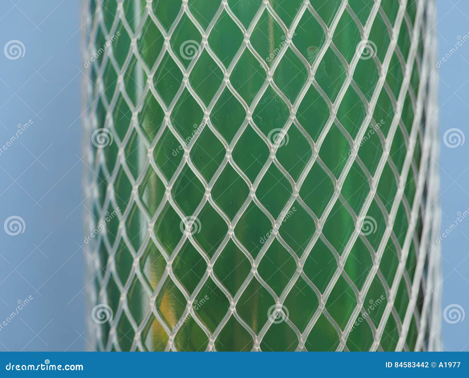 Plastic fishnet protection stock photo. Image of wrapped - 84583442
