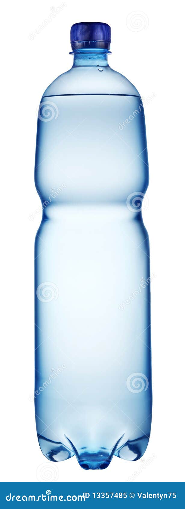 Plastic fles water stock afbeelding. Image of voorwerp - 13357485