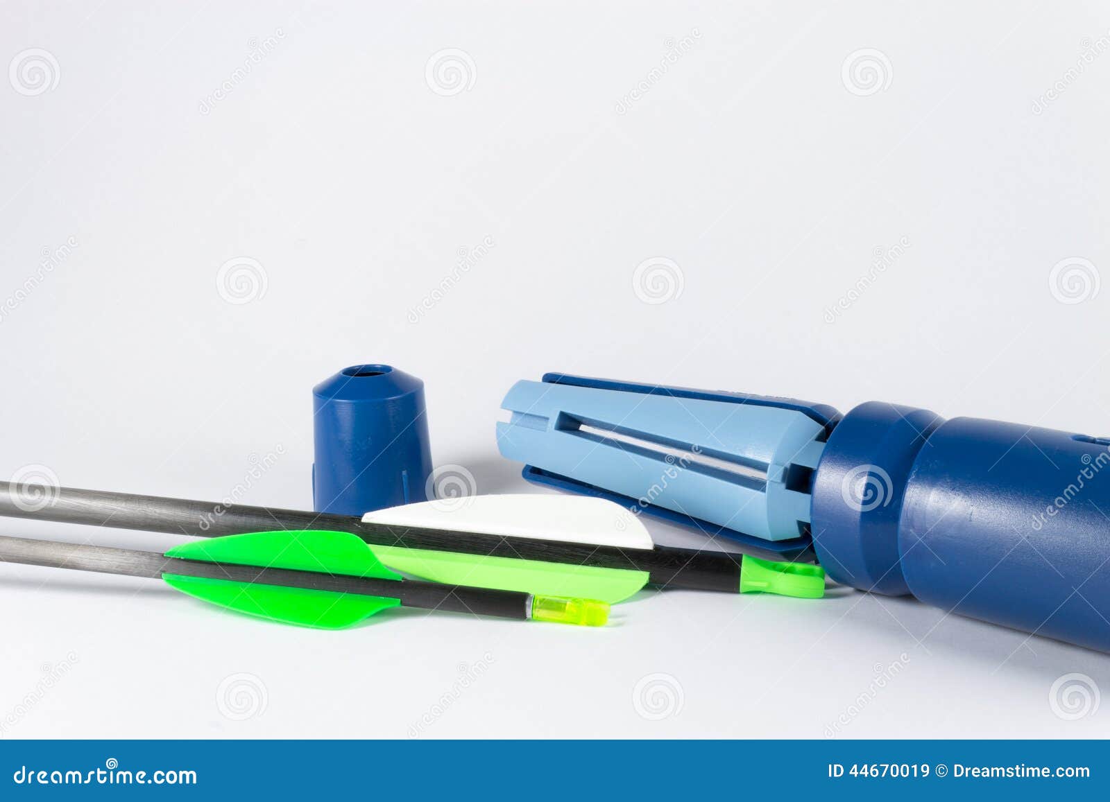 Plastic Fletching Device stock image. Image of fatboys - 44670019