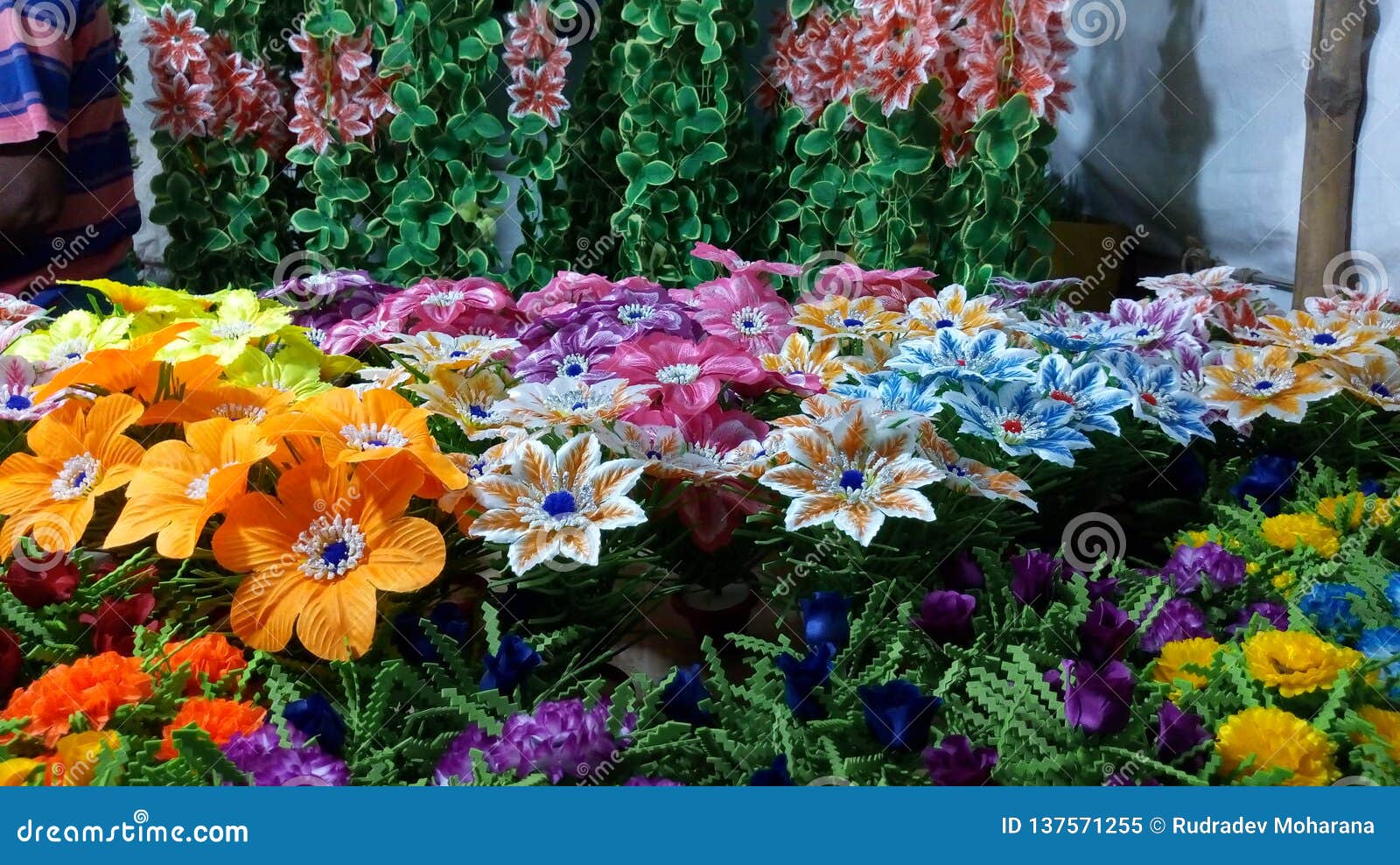 Plastic flower stock image. Image of flower, original - 137571255