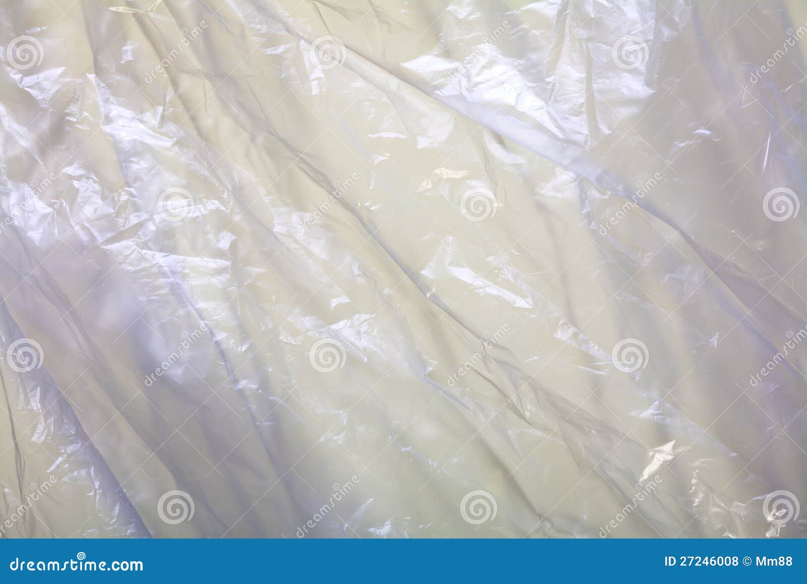 Plastic folie stock foto. Image of verpletterd, horizontaal - 27246008