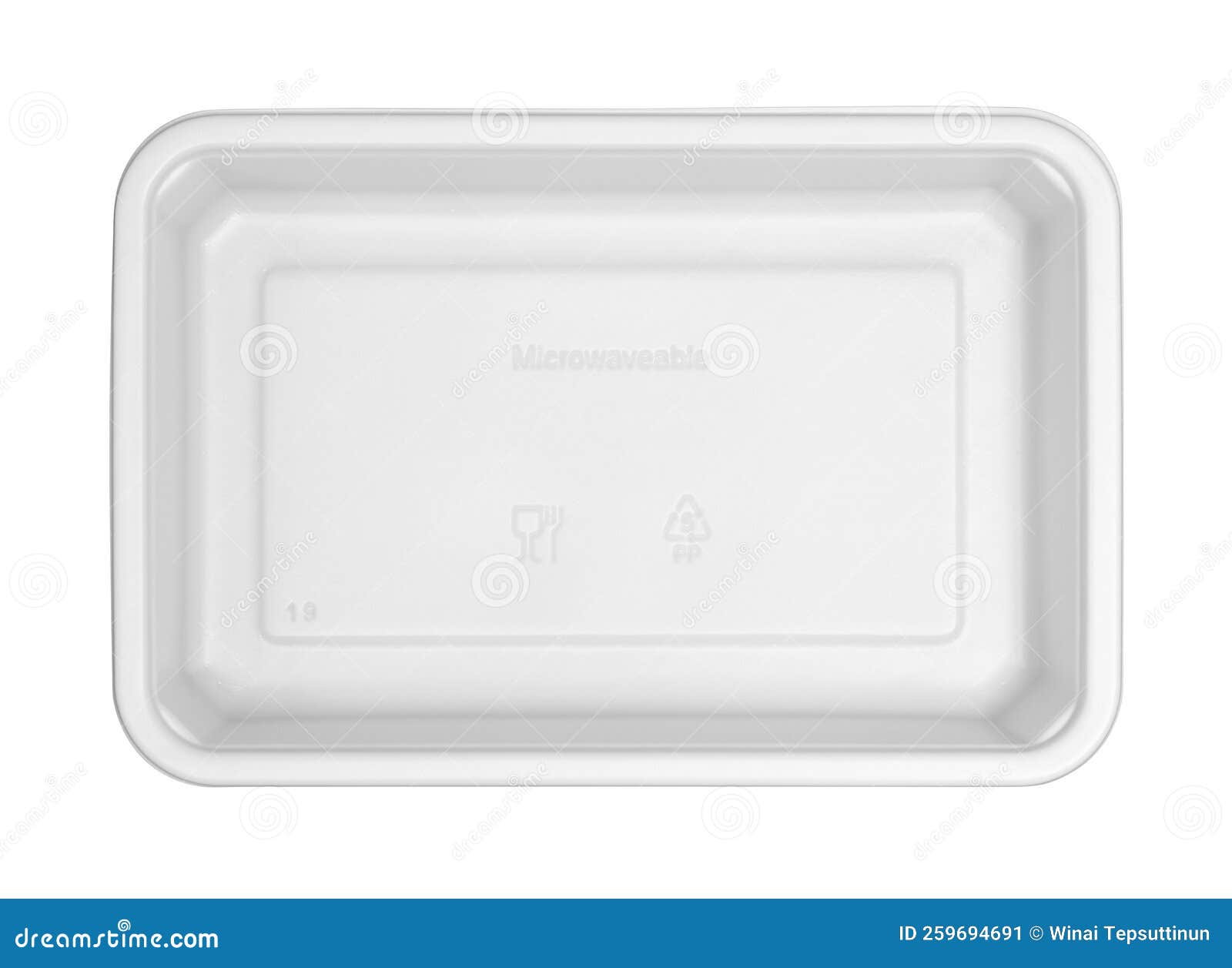 Plastic food box top view stock image. Image of lightweight - 259694691