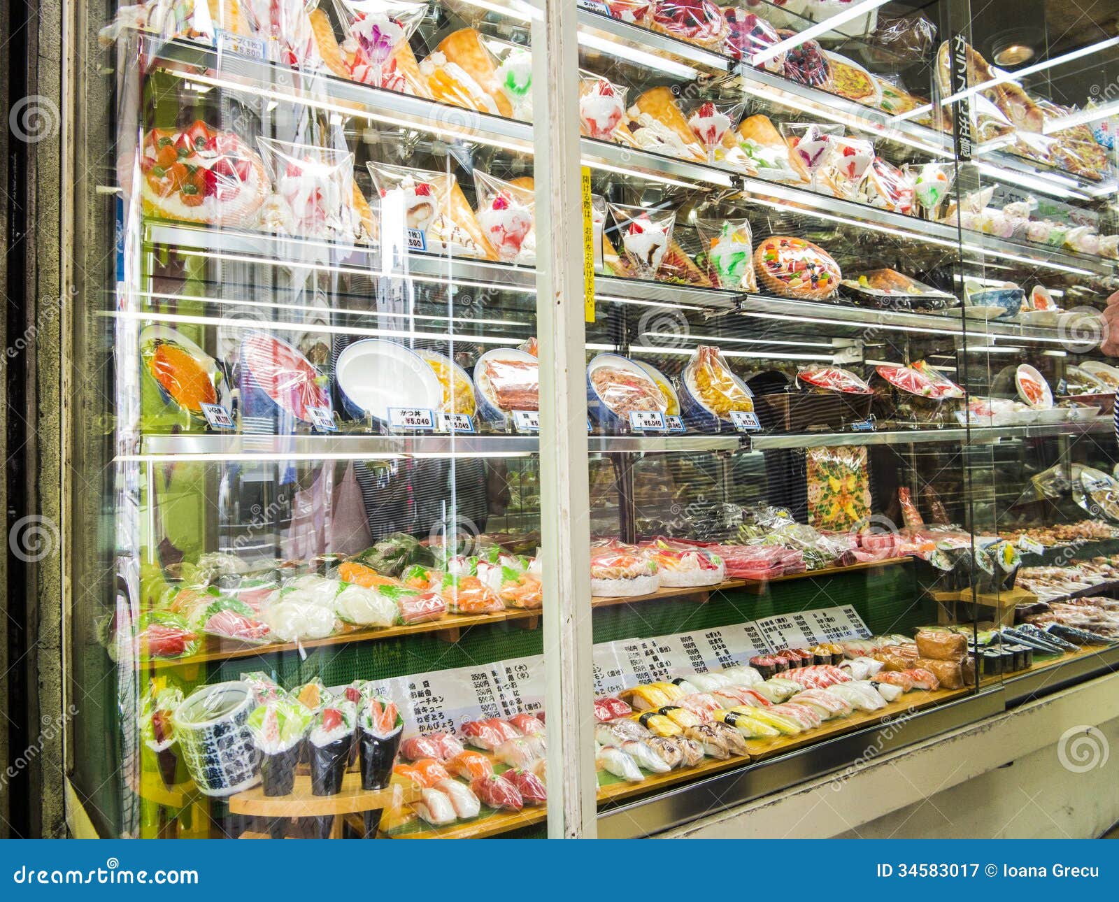 Plastic Food Models in Asakusa Editorial Photography - Image of food ...