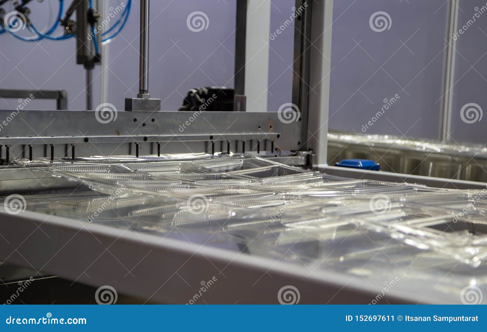 Plastic Food Snack Tray stock image. Image of container - 152697611