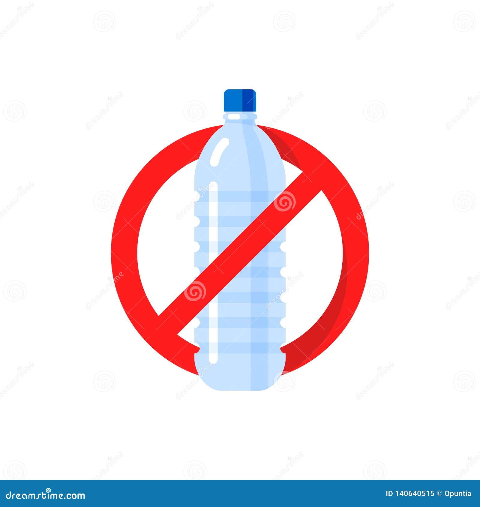 Plastic Free Vector Banner Design. Stock Vector - Illustration of ...