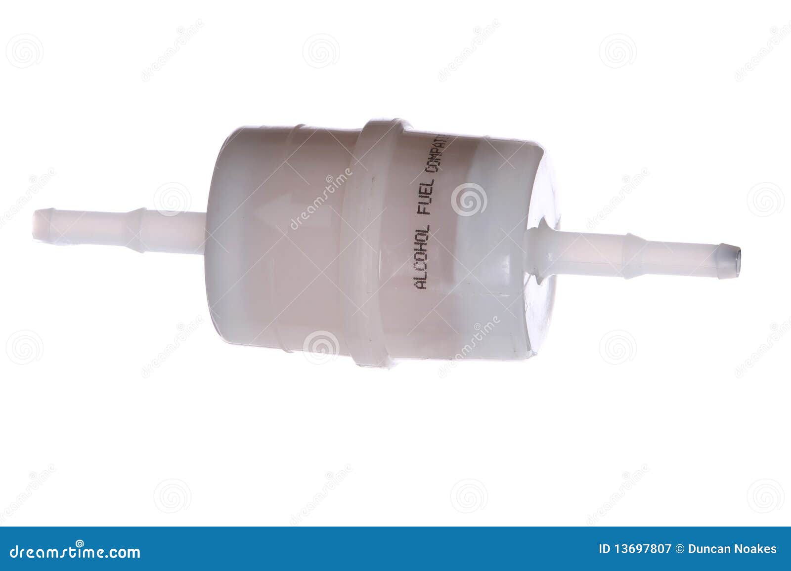 Plastic Fuel Filter stock image. Image of pipeline, white - 13697807