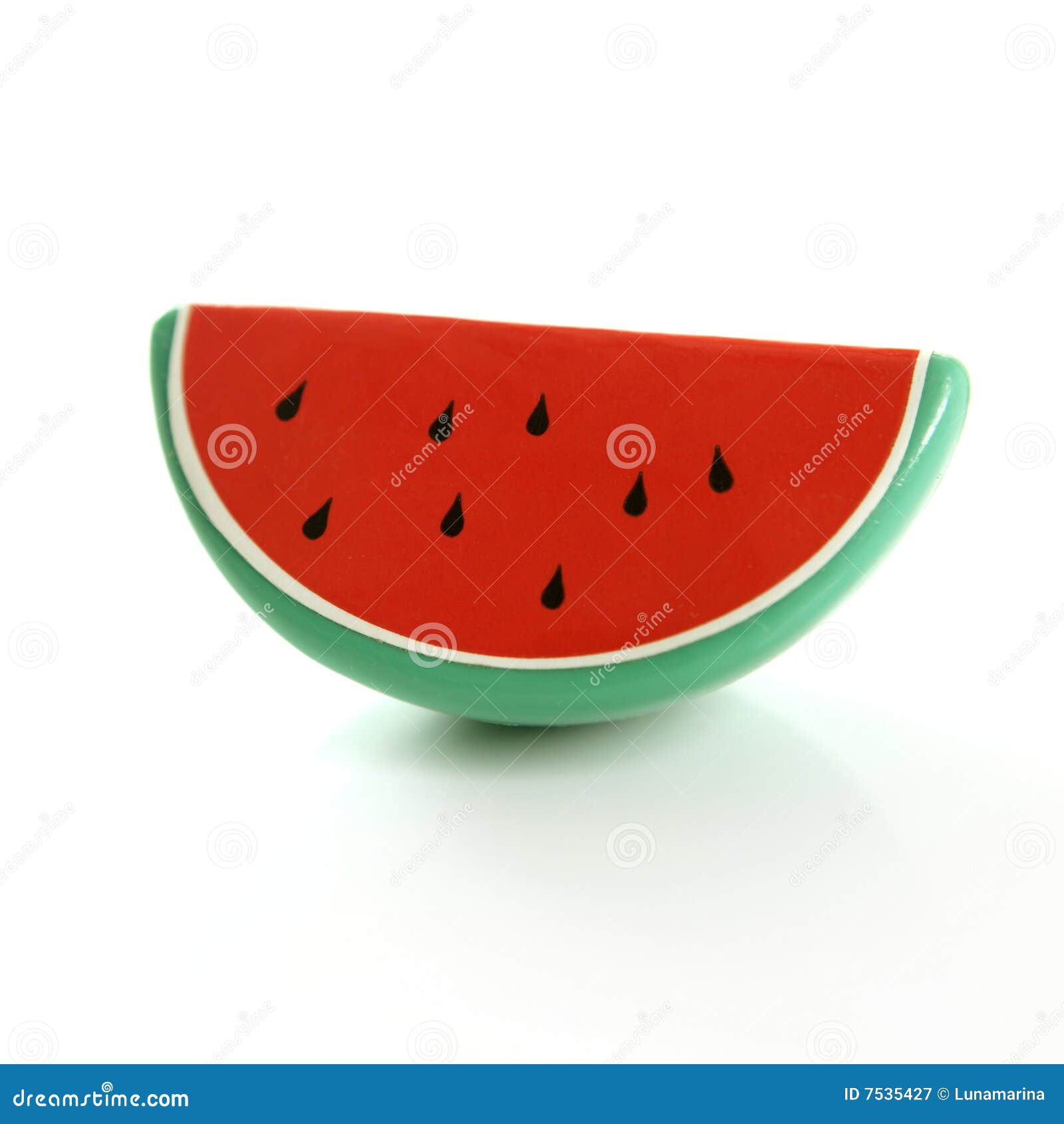 Plastic Game, Fake Watermelon Stock Image - Image of metaphor ...