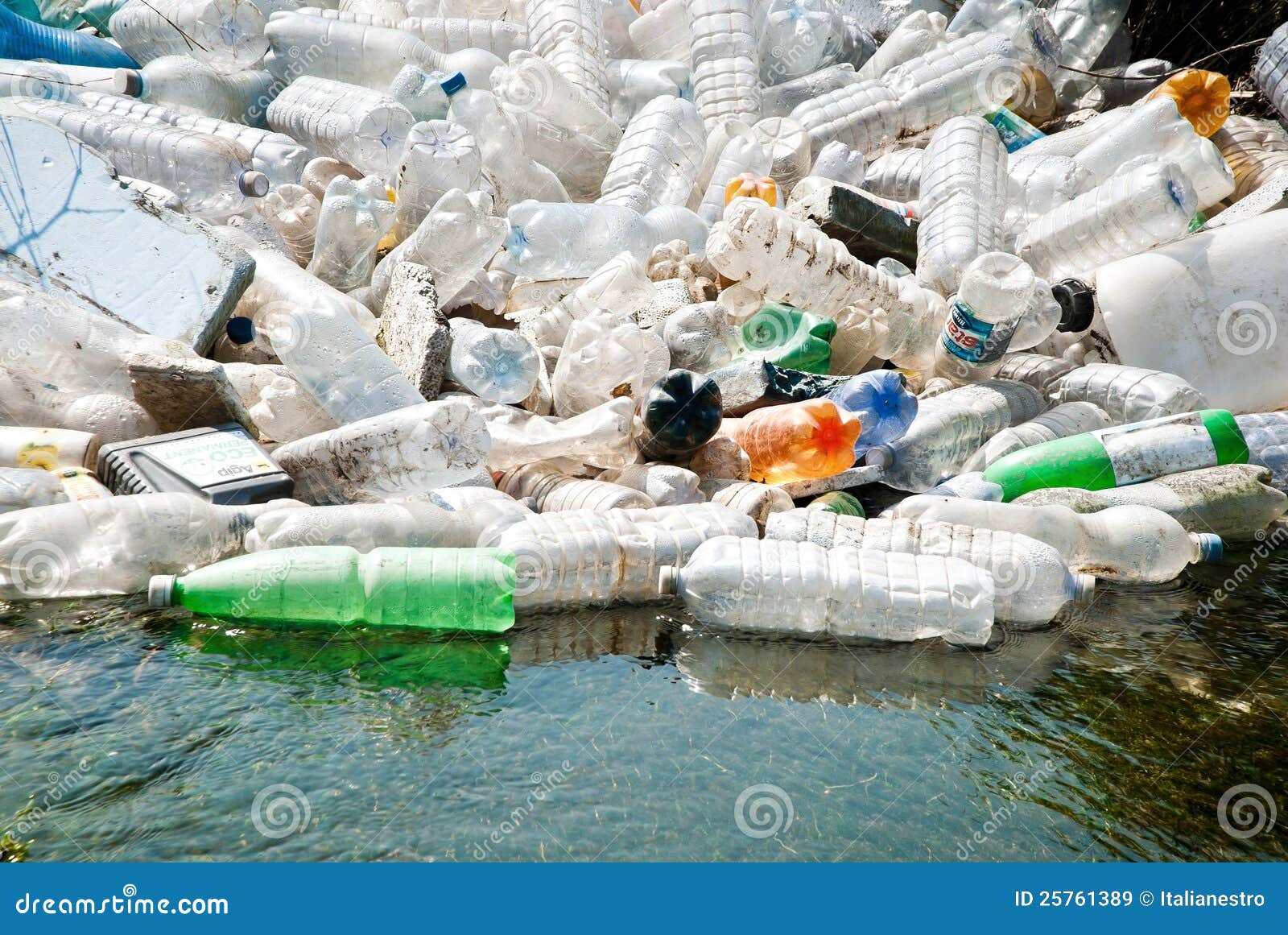 Plastic garbage editorial stock image. Image of abstract - 25761389