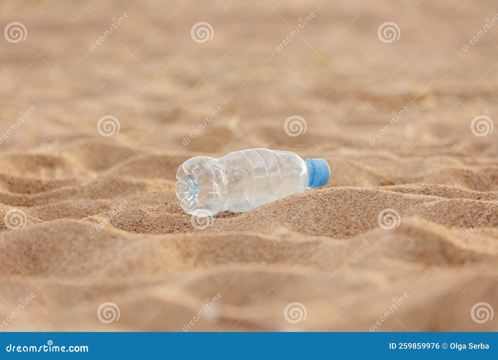 Plastic Garbage on the Beach, Environmental Pollution. Climate Change ...