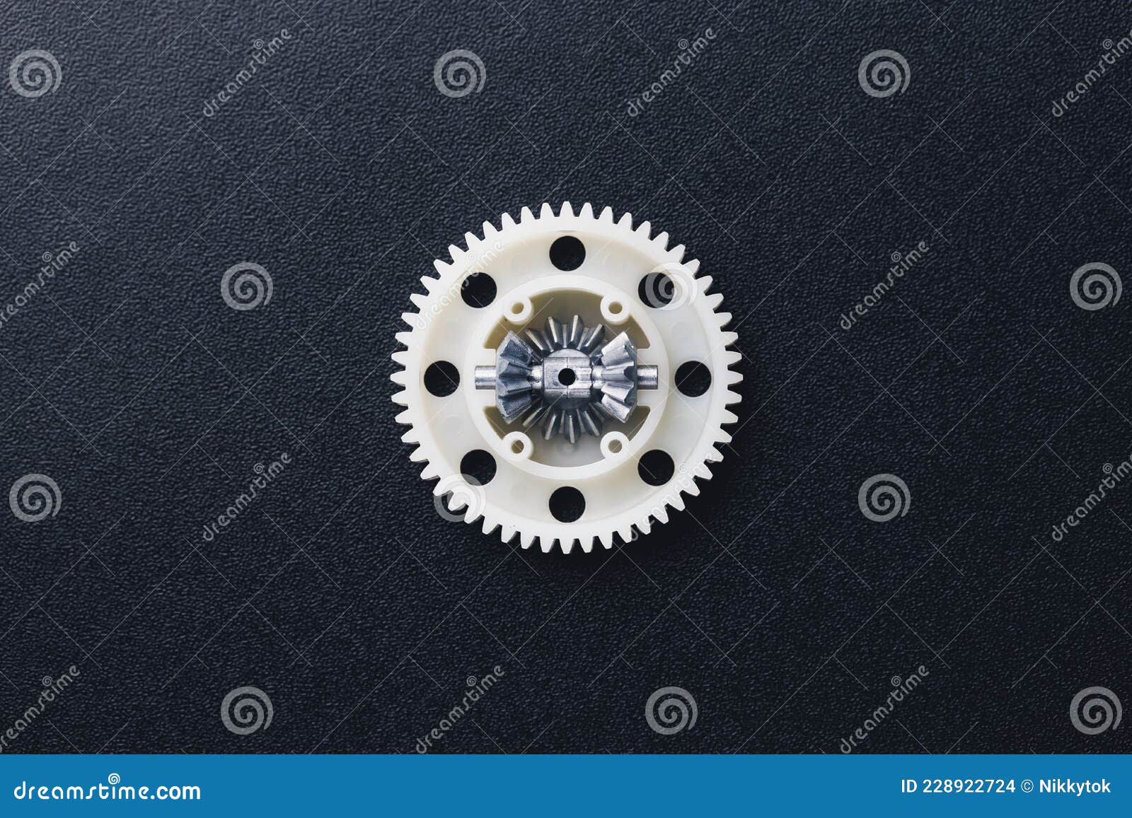 Plastic Gear with Differential, Rc Car Toy Spare Part Stock Photo ...