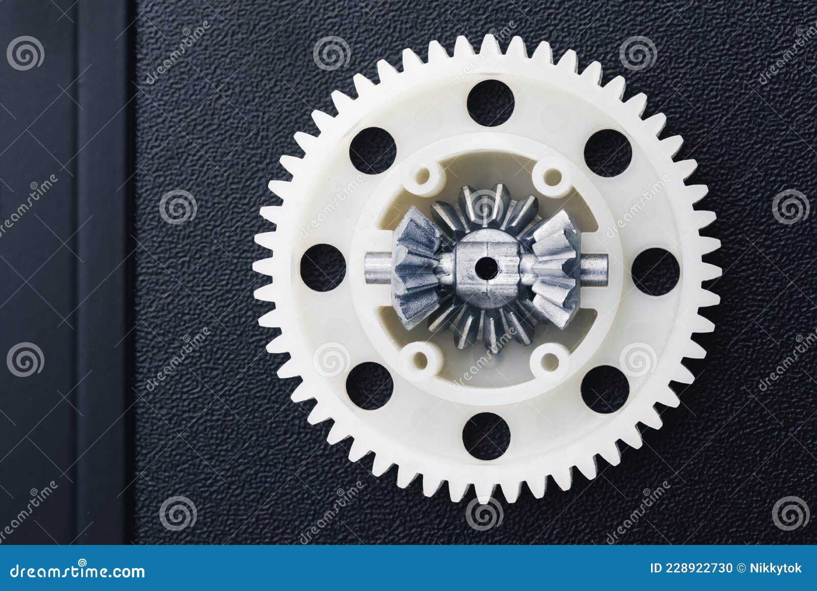 Plastic Gear with Differential, Rc Car Toy Spare Part Stock Photo ...
