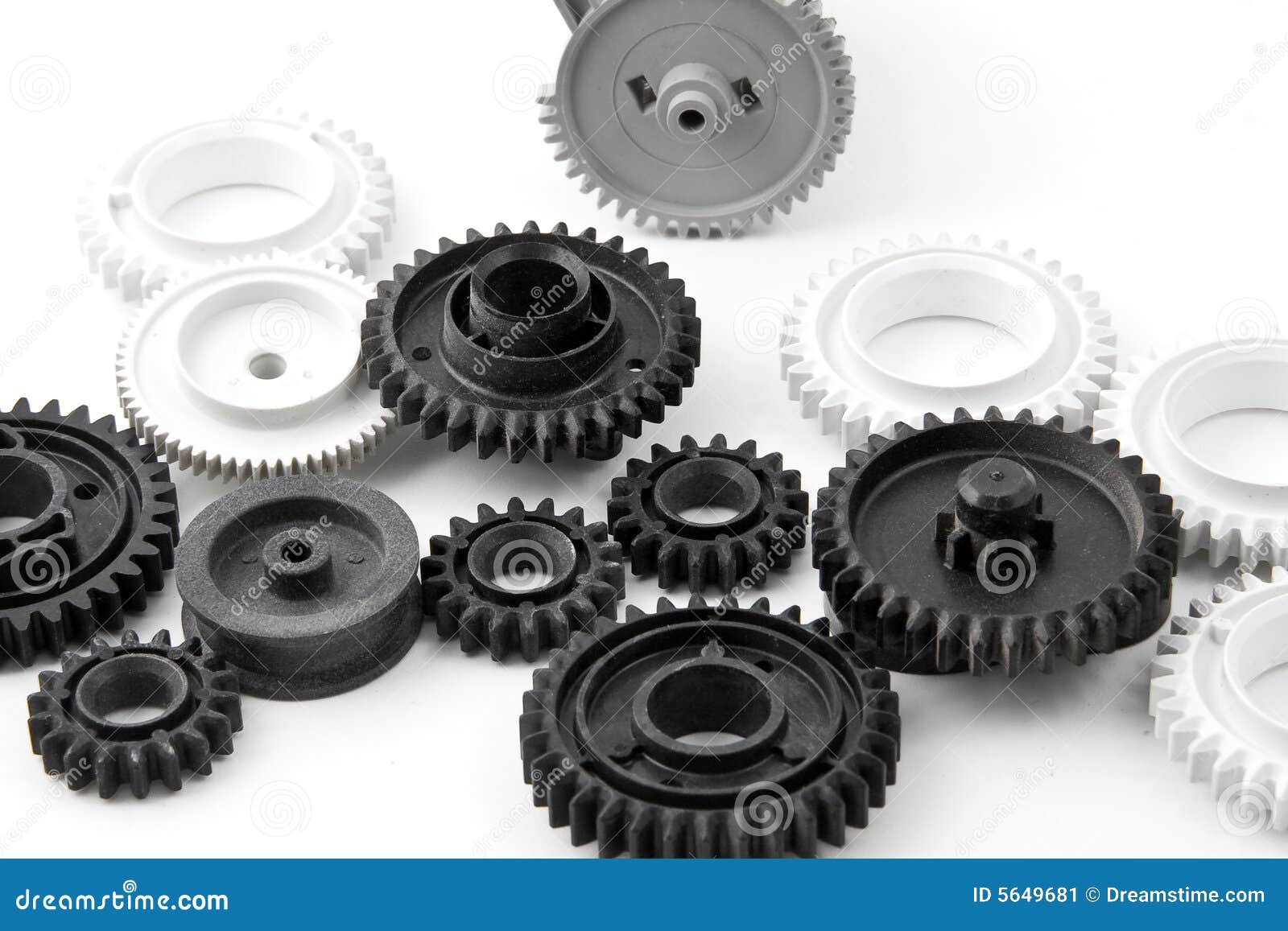 Plastic gears stock image. Image of concepts, gear, objects - 5649681