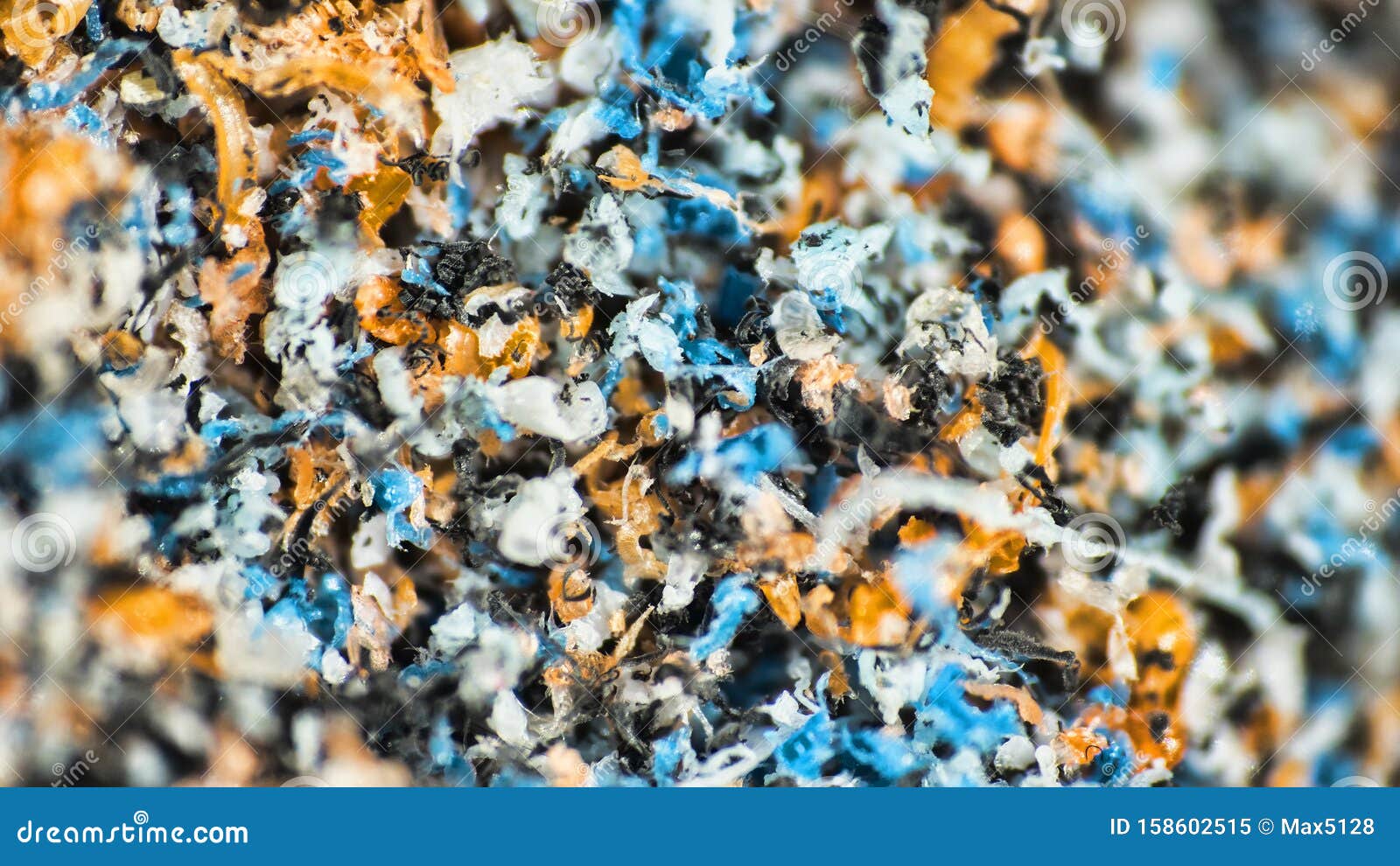 Plastic Contamination of Water Environment Stock Image - Image of ...