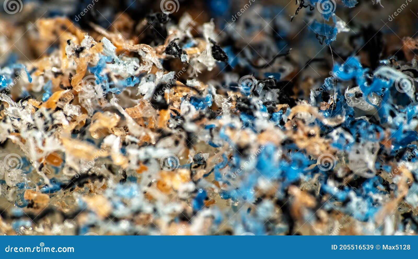 Plastic Contamination of Water Environment Stock Image - Image of ...