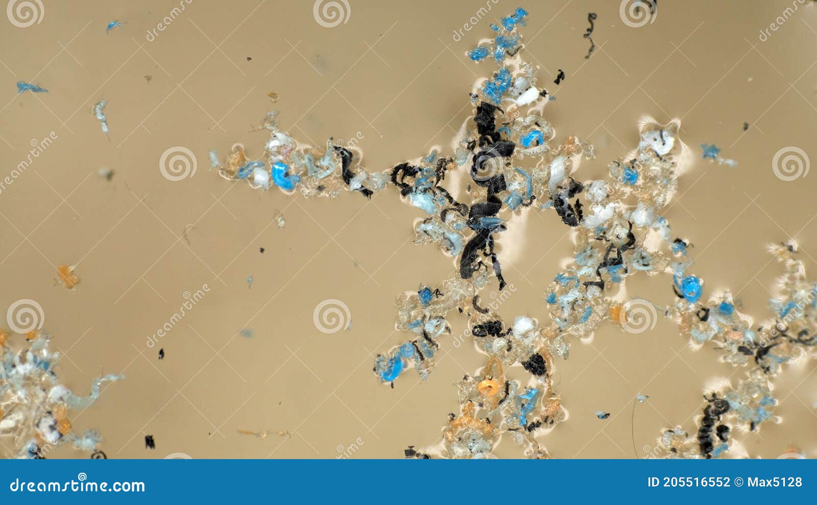 Plastic Gets into the Pond and Gradually Destroyed Stock Photo - Image ...
