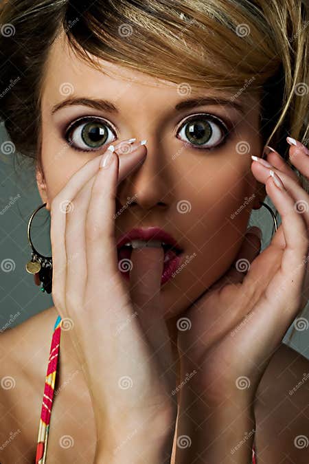 Plastic Girl stock image. Image of attractive, girl, caucasian - 2094023