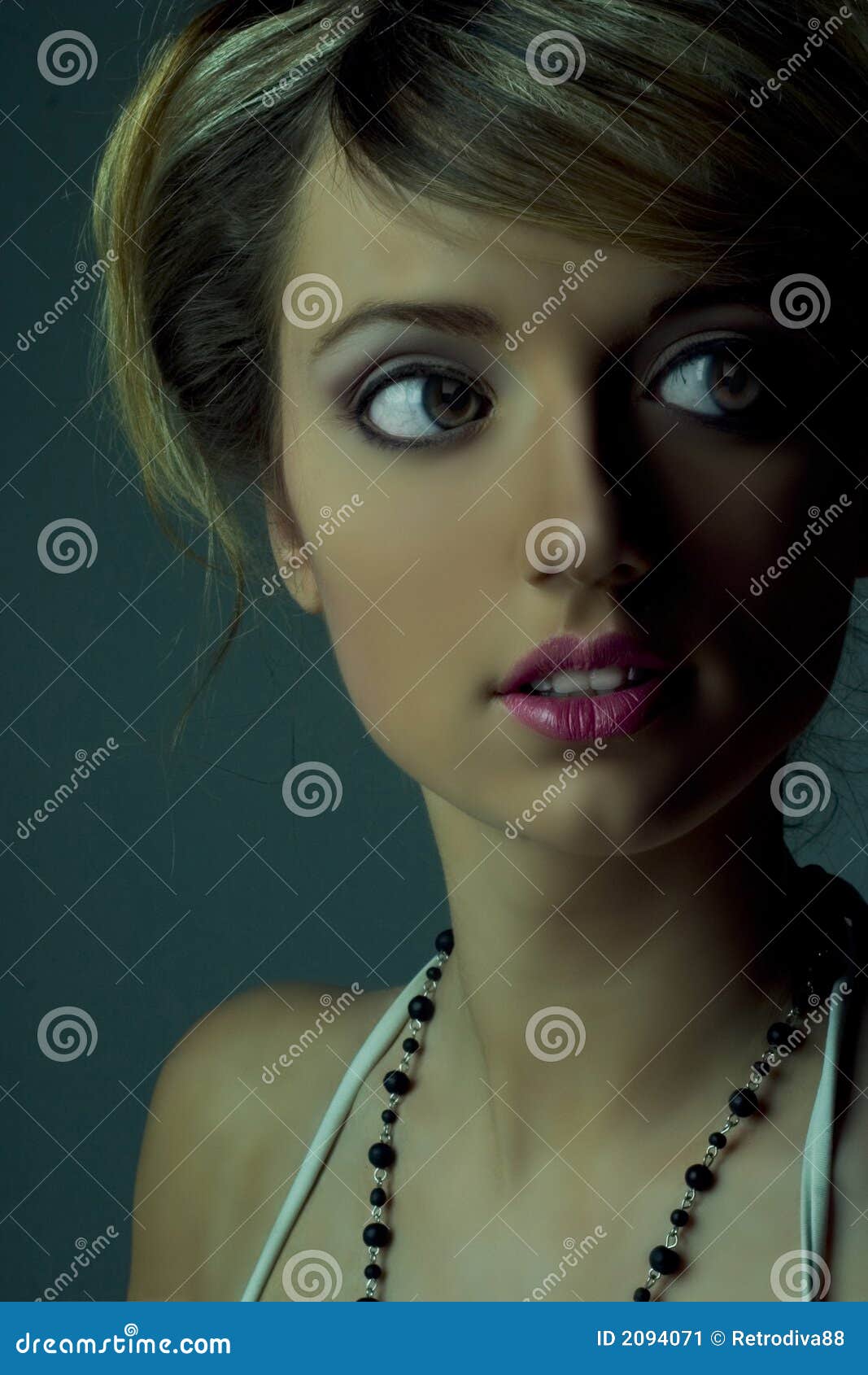 Plastic Girl stock image. Image of hair, attractive, model - 2094071