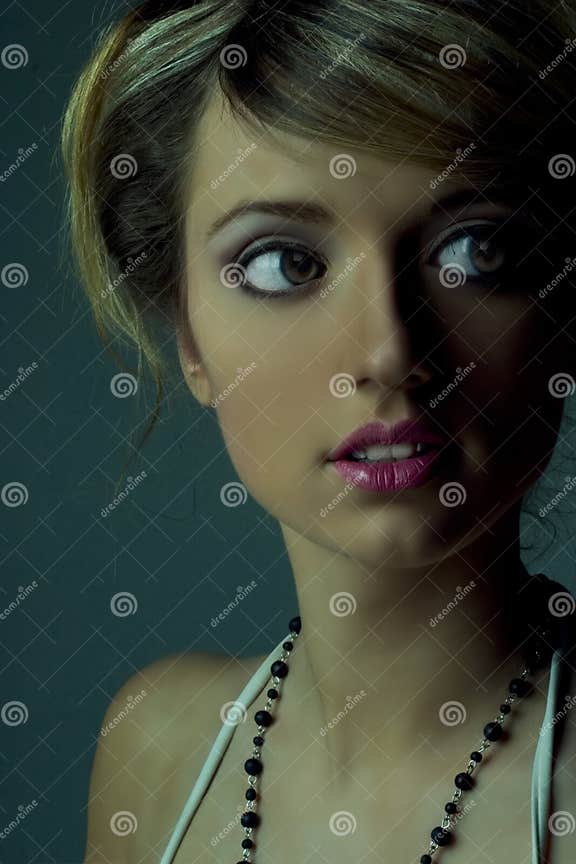 Plastic Girl stock image. Image of hair, attractive, model - 2094071