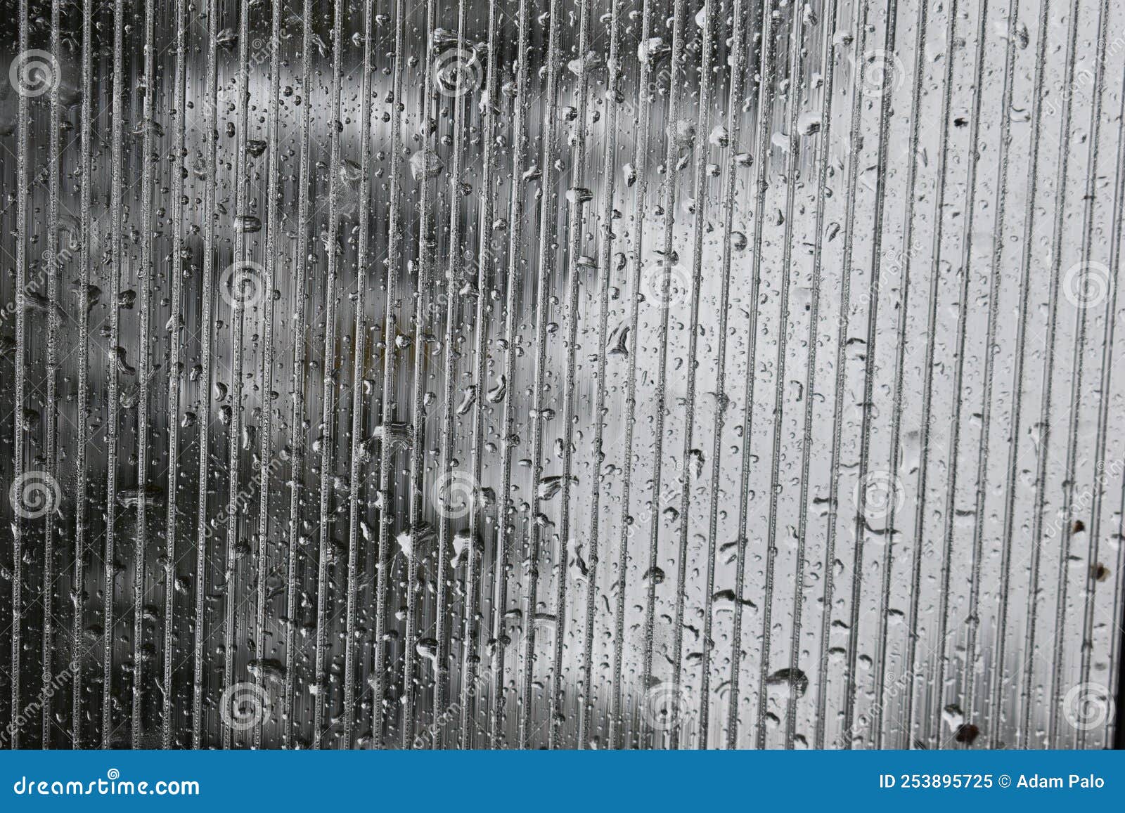 Plastic Glass Texture with Raindrops Stock Image - Image of glass ...