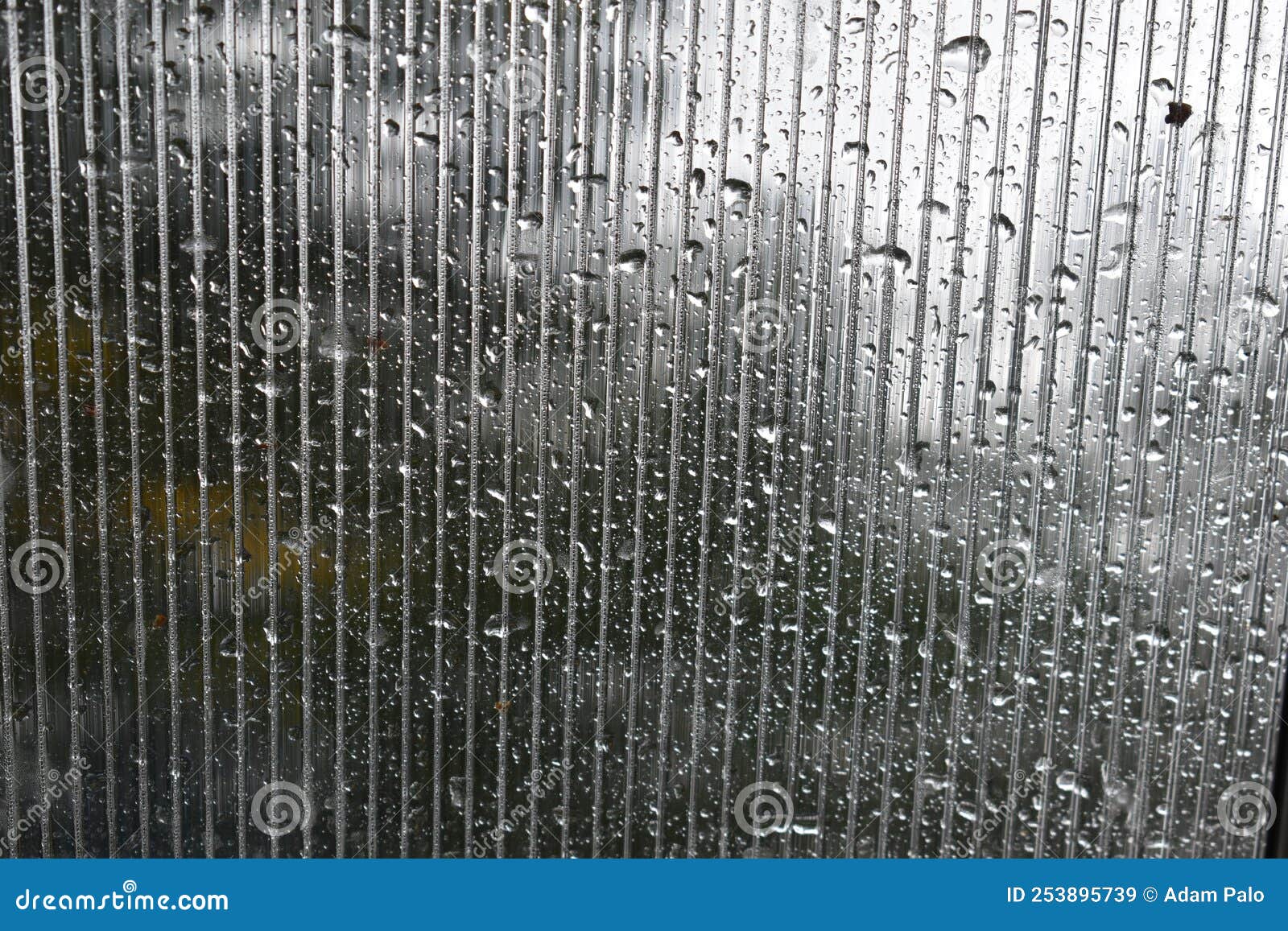 Plastic Glass Texture with Raindrops Stock Image - Image of glass ...