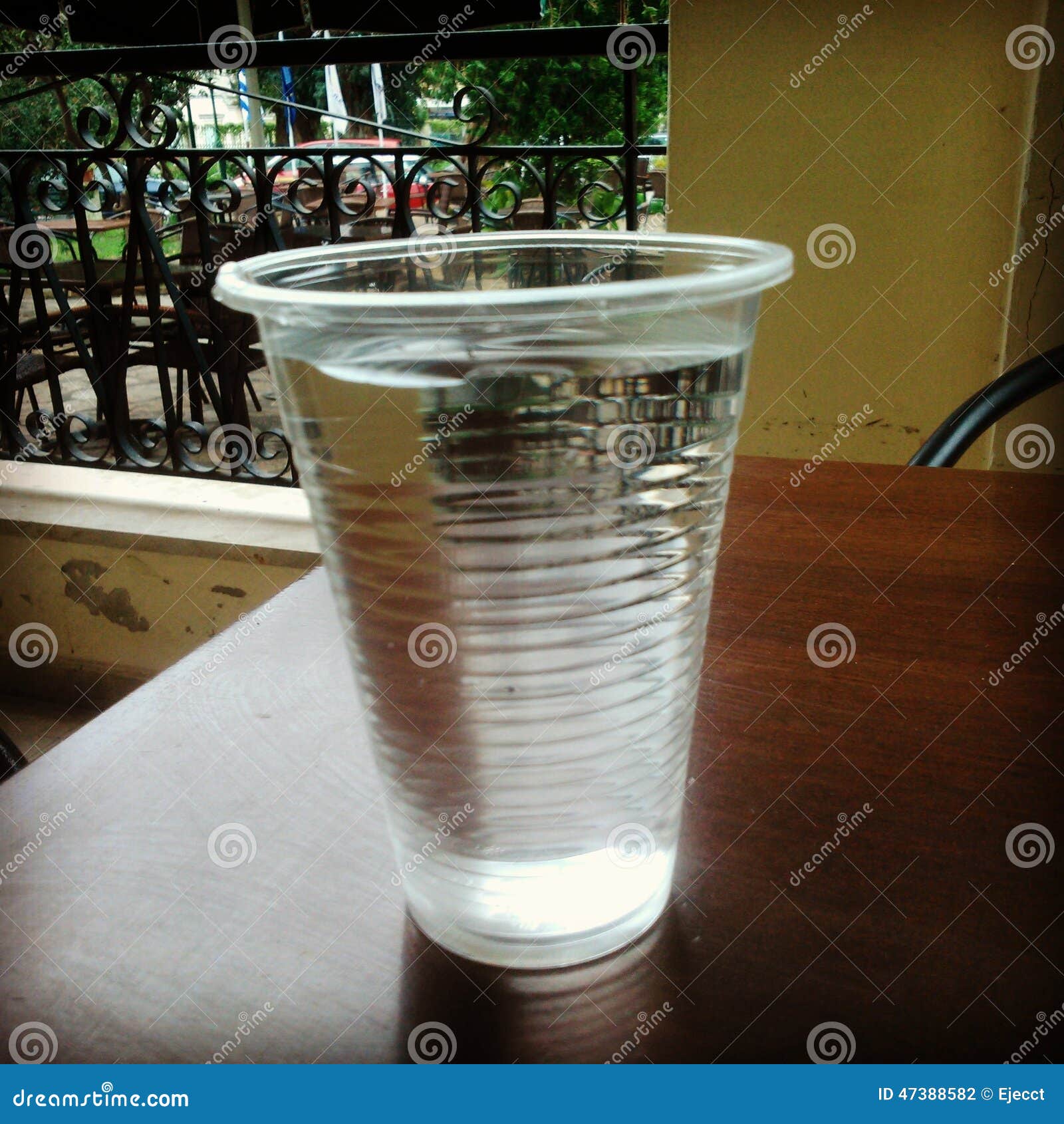 Beaker of water stock photo. Image of surface, corfu - 47388582