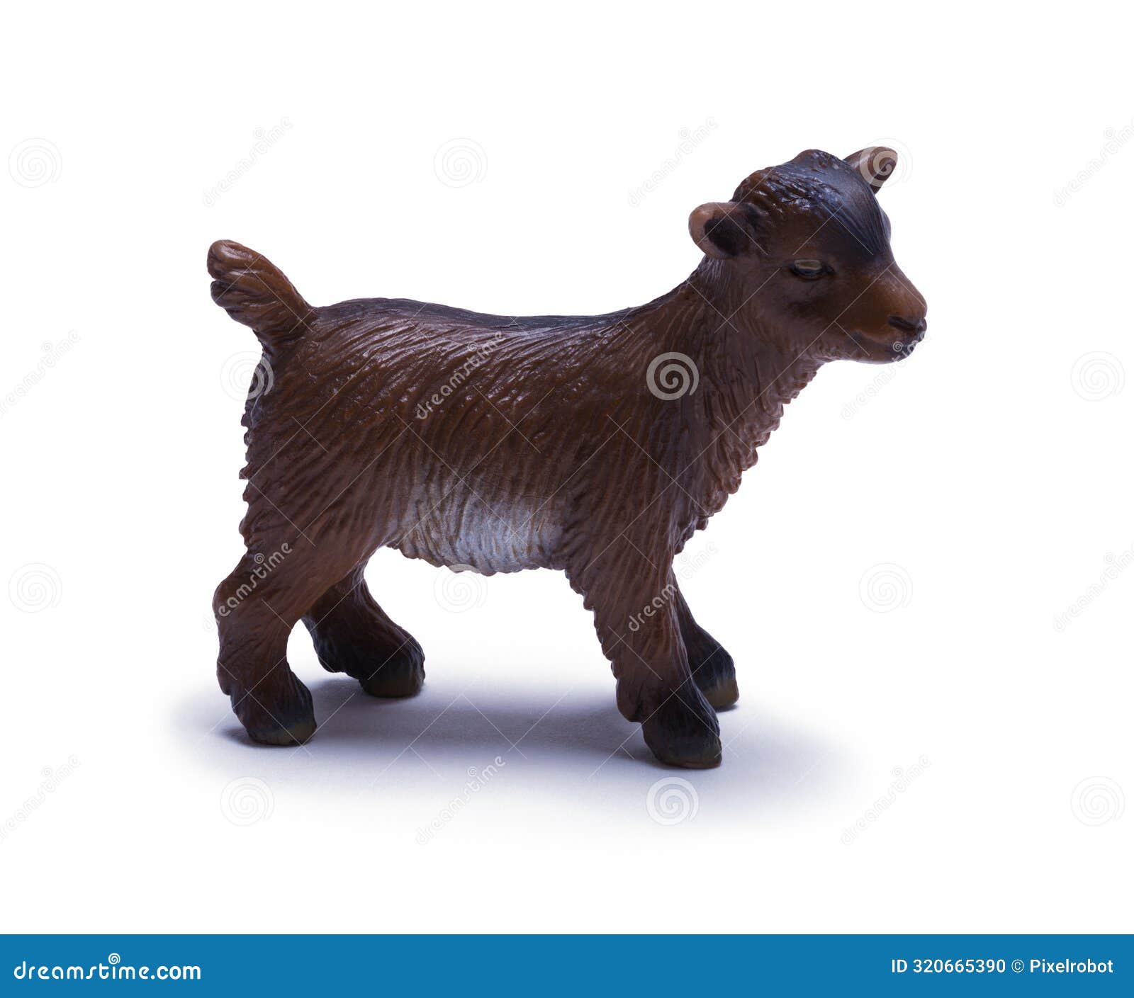 Plastic Goat stock photo. Image of plastic, brown, figurine - 320665390