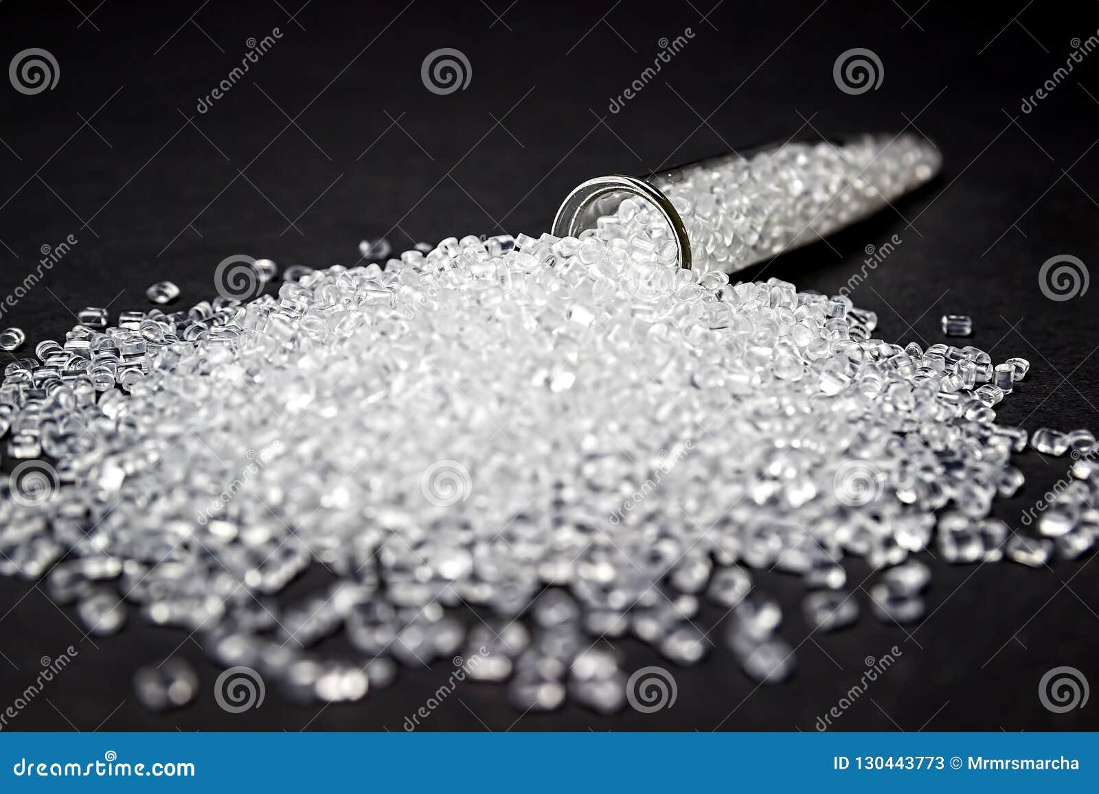 Plastic in Granules. Polymer Pellets. Stock Image - Image of color ...