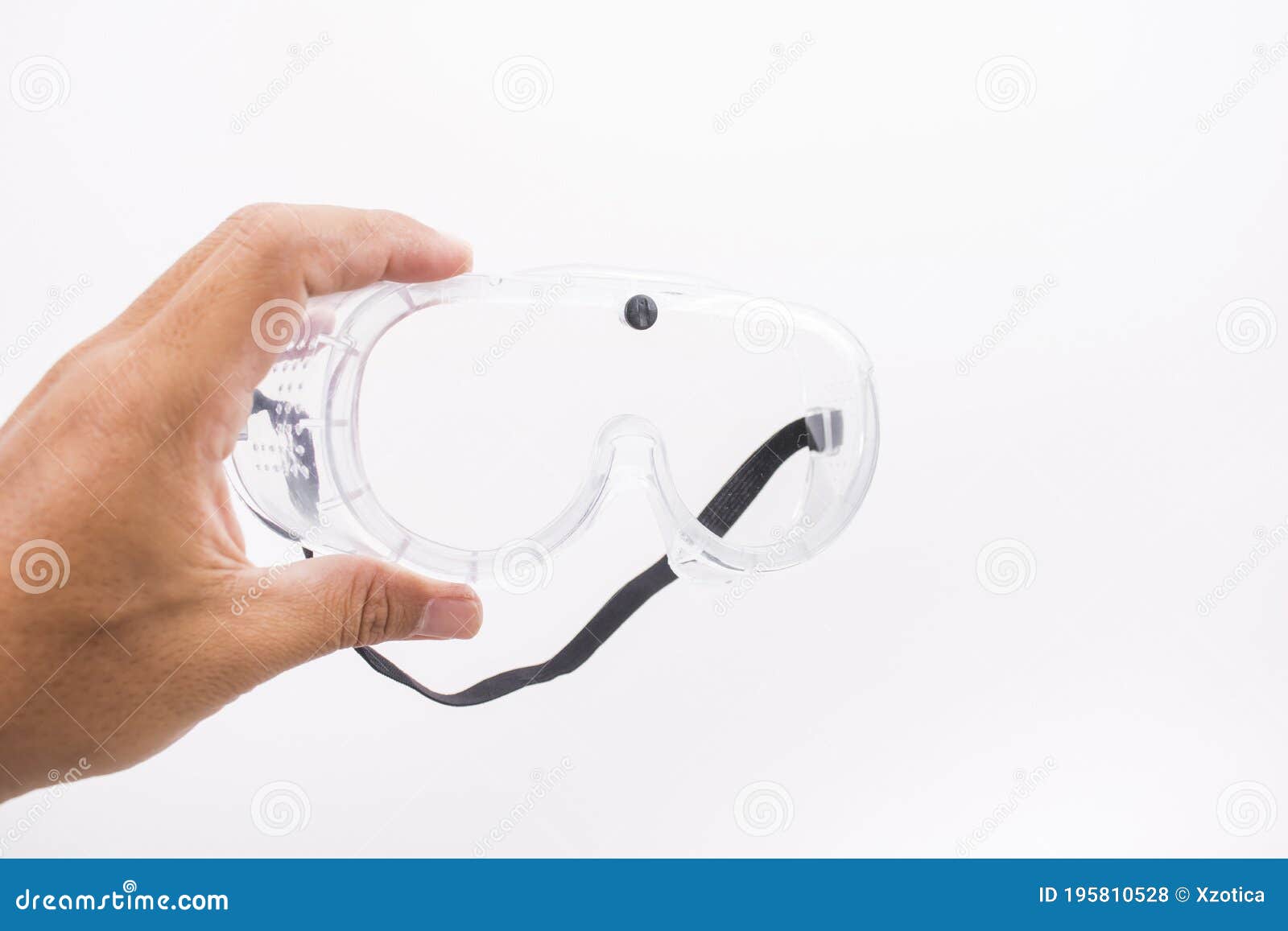 Plastic Grass Triming Safety Glasses Stock Photo - Image of eyewear ...