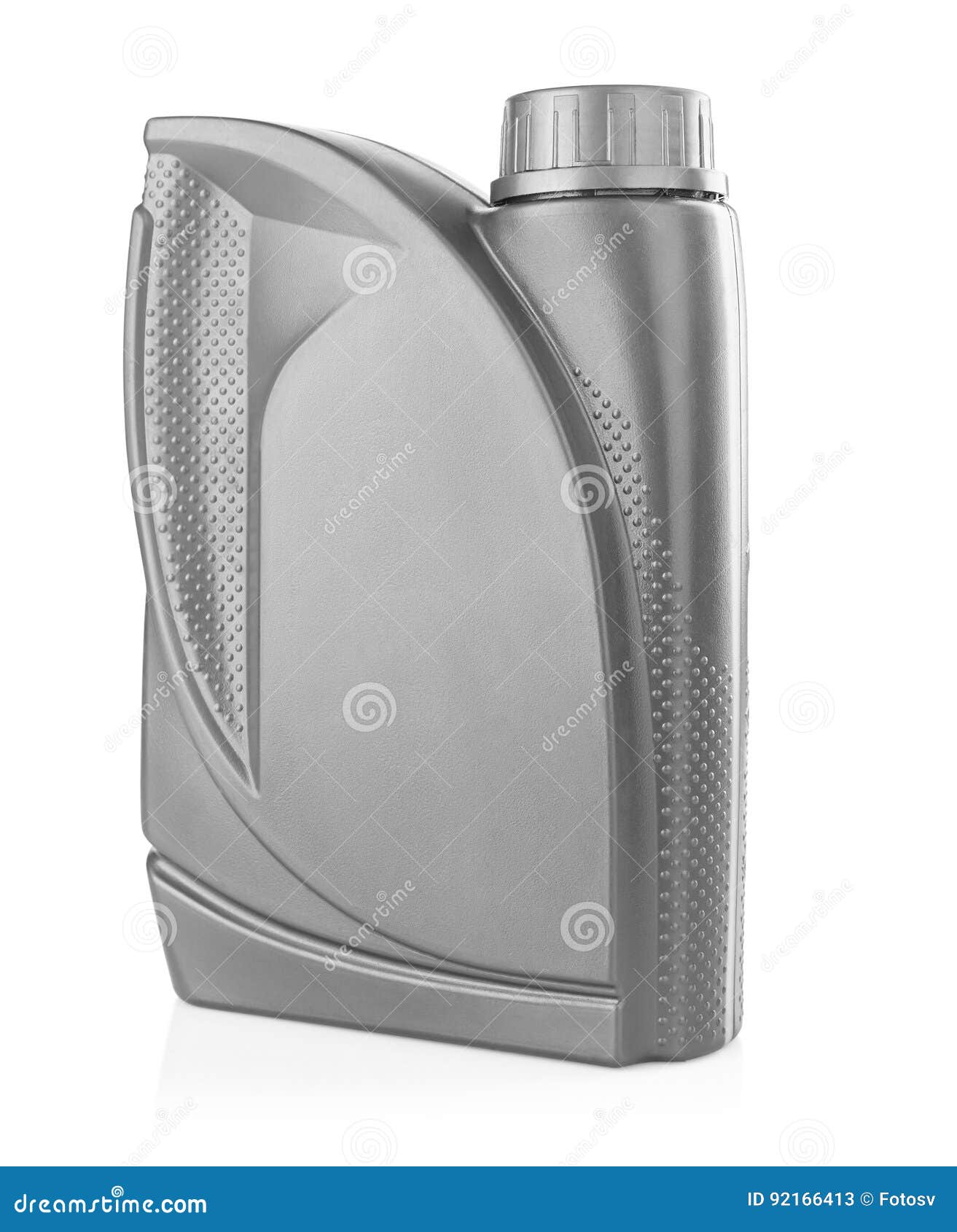 Plastic Gray Canister for Engine Oil Stock Image - Image of industry ...