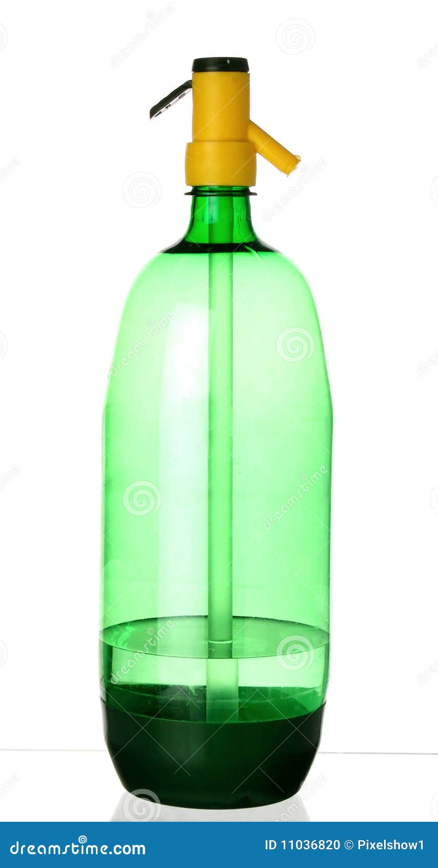 Plastic Green Soda Siphon Stock Photo | CartoonDealer.com #11036820