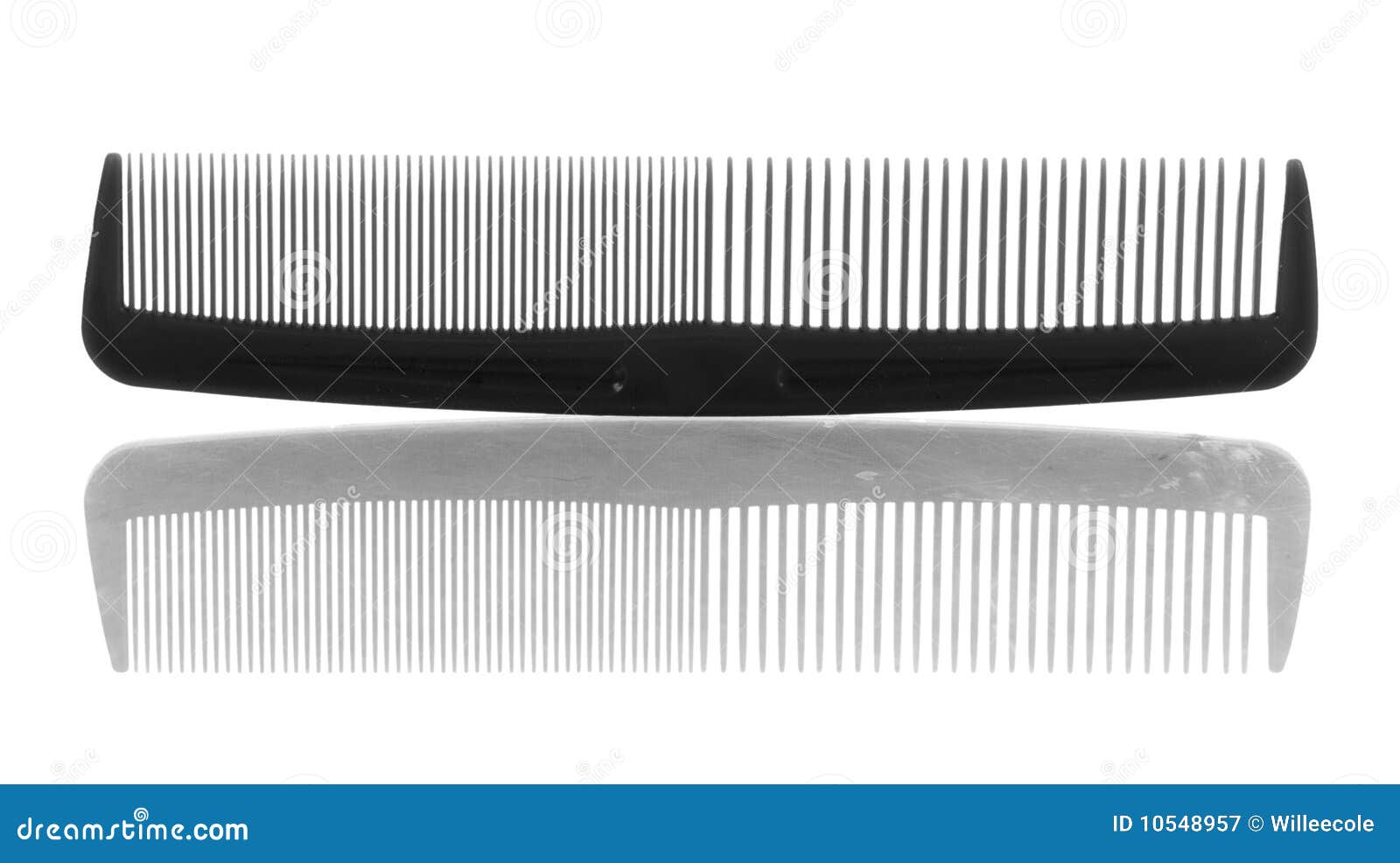 Plastic hair comb stock image. Image of personal, hairdresser - 10548957