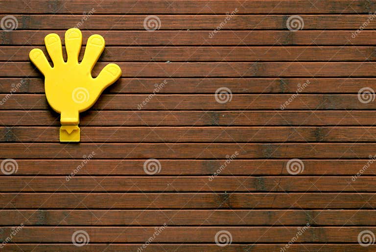 Plastic hand stock image. Image of stuffed, childhood - 6713789