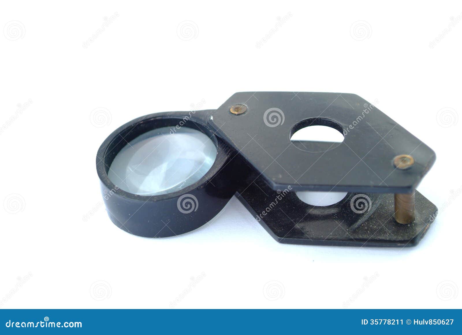 Plastic hand lens stock image. Image of instrument, science - 35778211