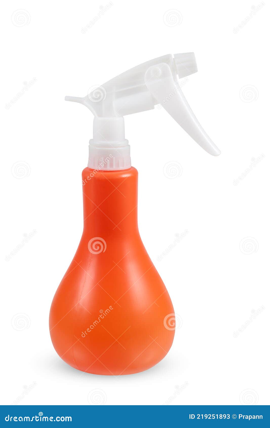 Plastic Hand Spray Bottle, Isolated on White Stock Image - Image of ...