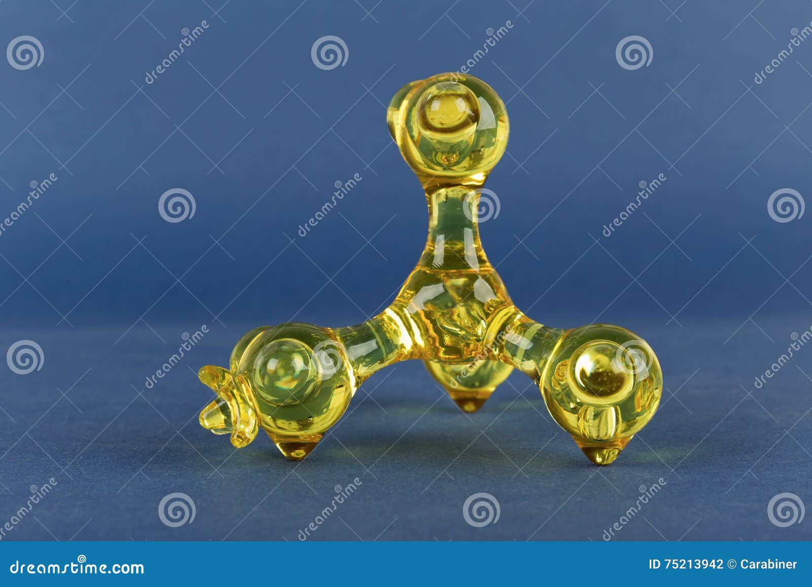 Plastic handheld massager stock photo. Image of single - 75213942