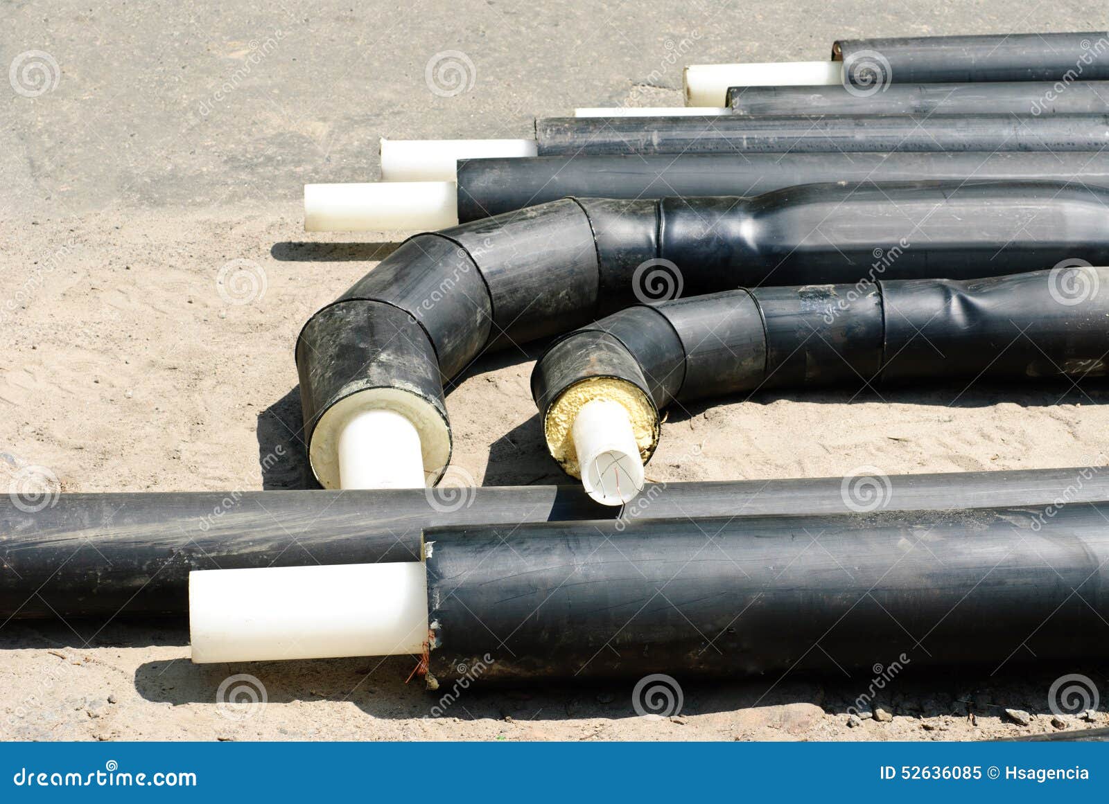 Plastic Heating Pipes before Installation Stock Image - Image of ...
