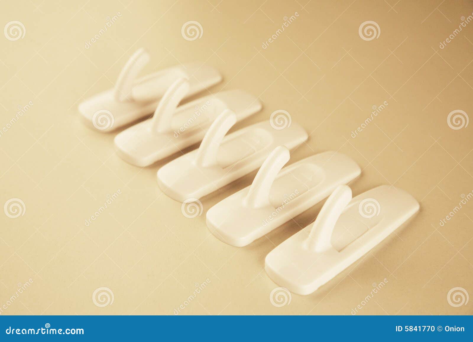 Plastic hooks stock photo. Image of hook, hooks, bunch - 5841770