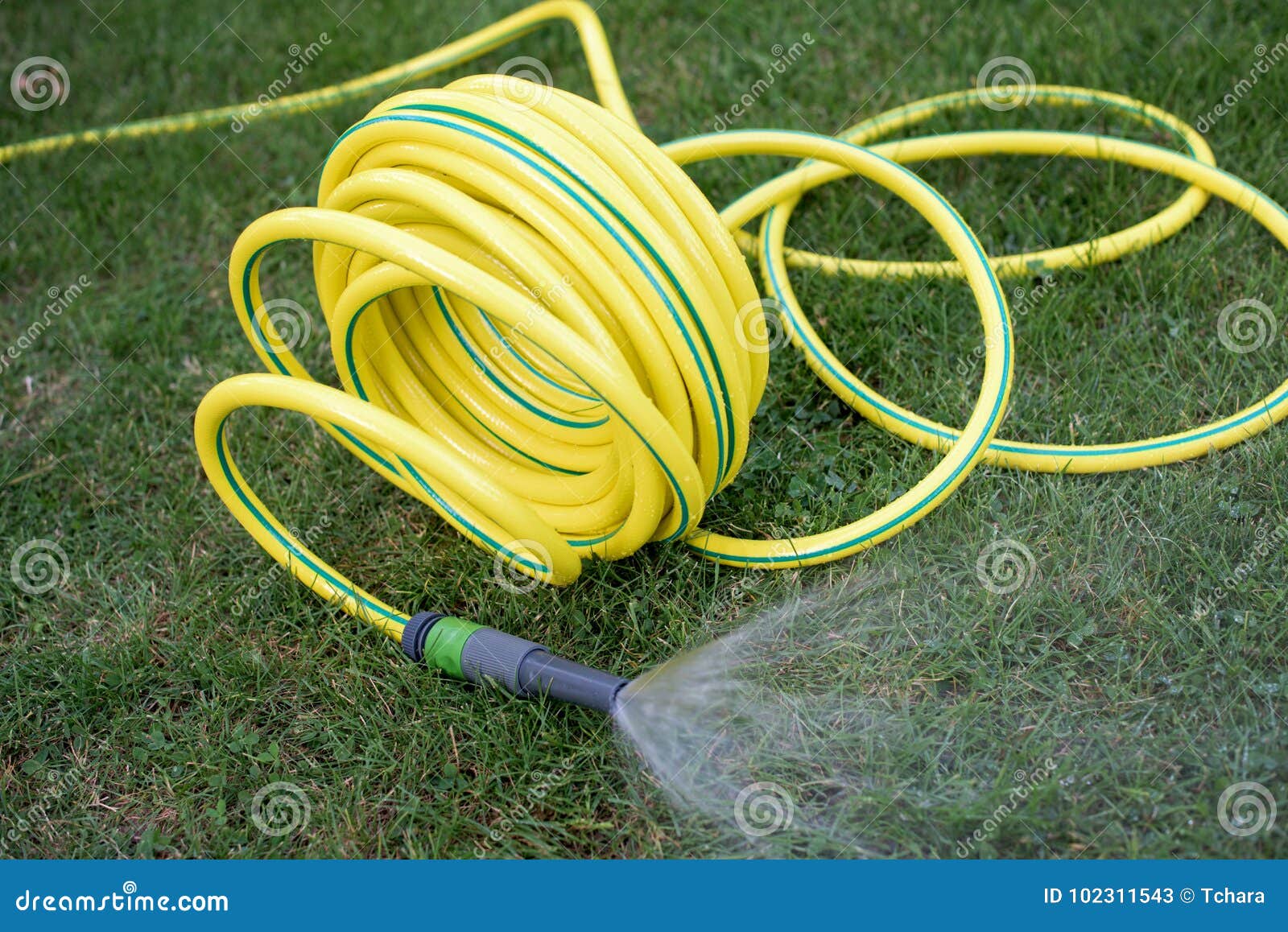 Plastic hose pipe stock image. Image of spray, agriculture - 102311543