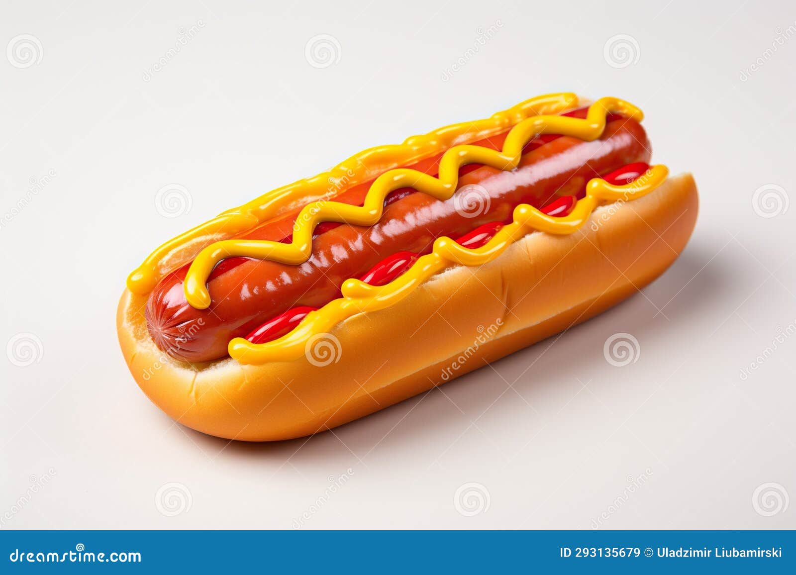 Plastic Hotdog. Toy Hotdog for Children Stock Illustration ...