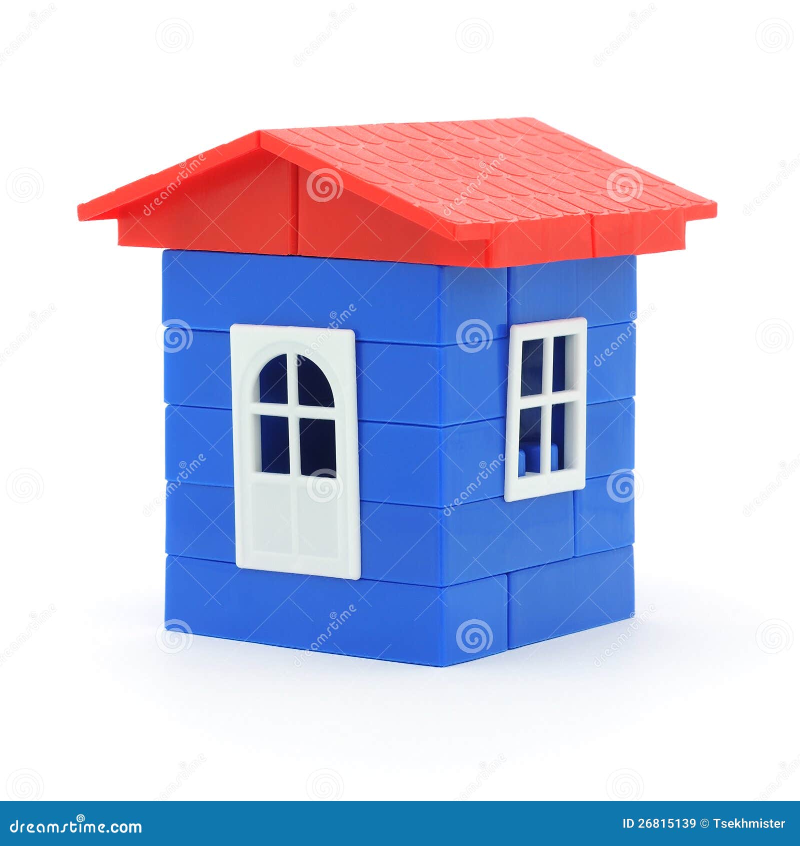 Plastic house stock image. Image of closeup, shot, design - 26815139