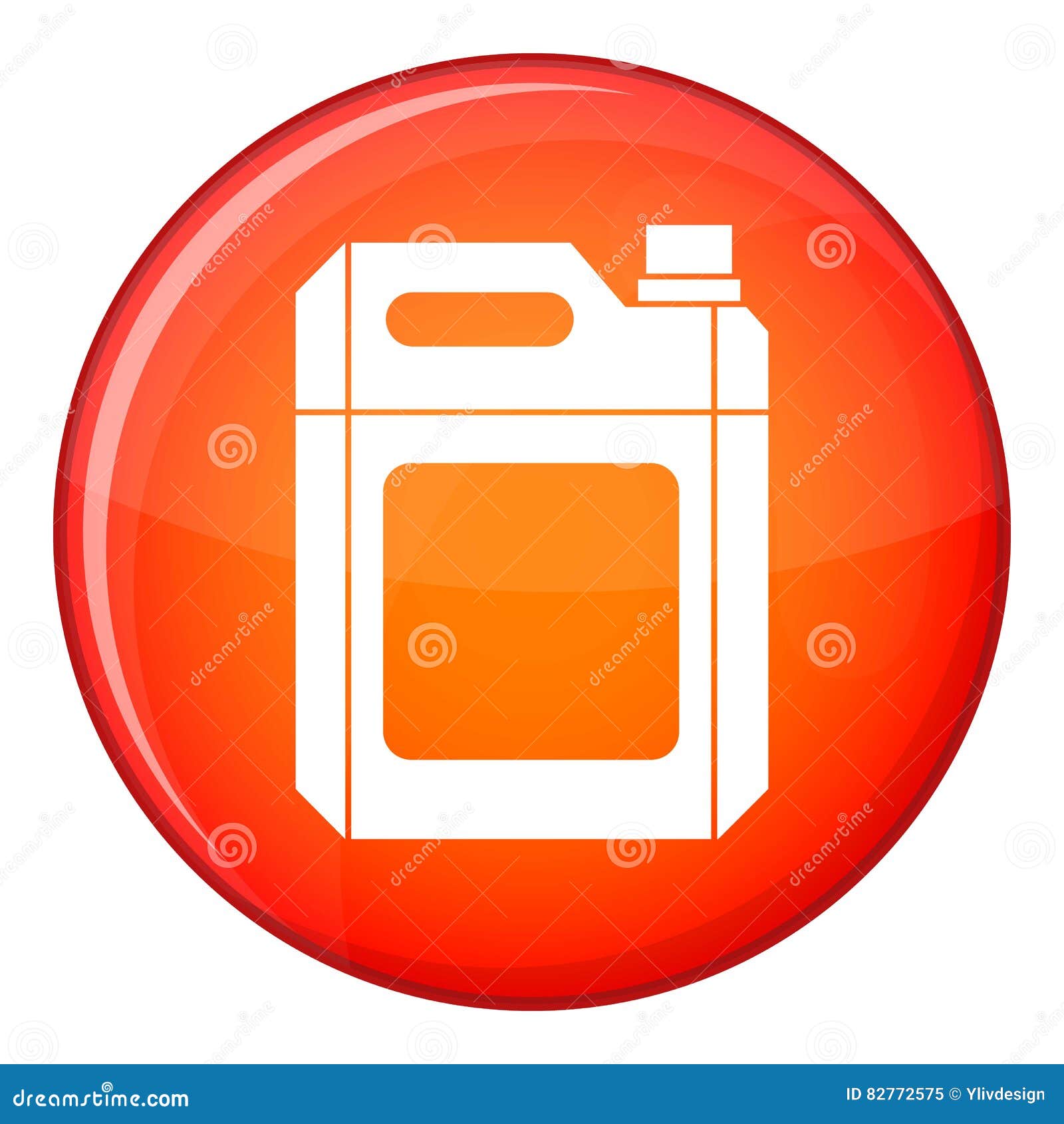 Jerry Can Icon Vector Set. Canister Illustration Sign Collection ...