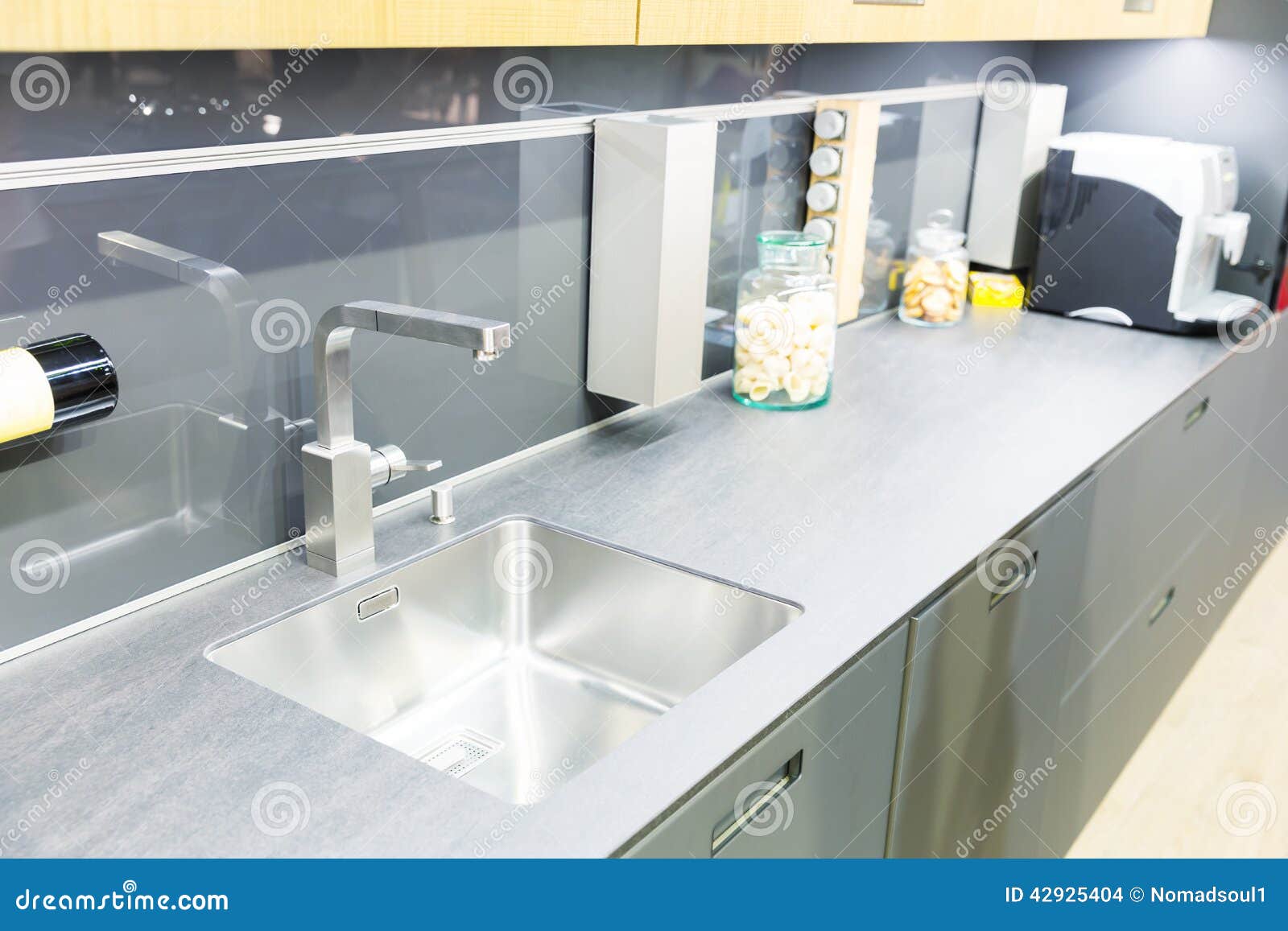 Plastic Kitchen Clean Interior Design Stock Photo - Image of design ...